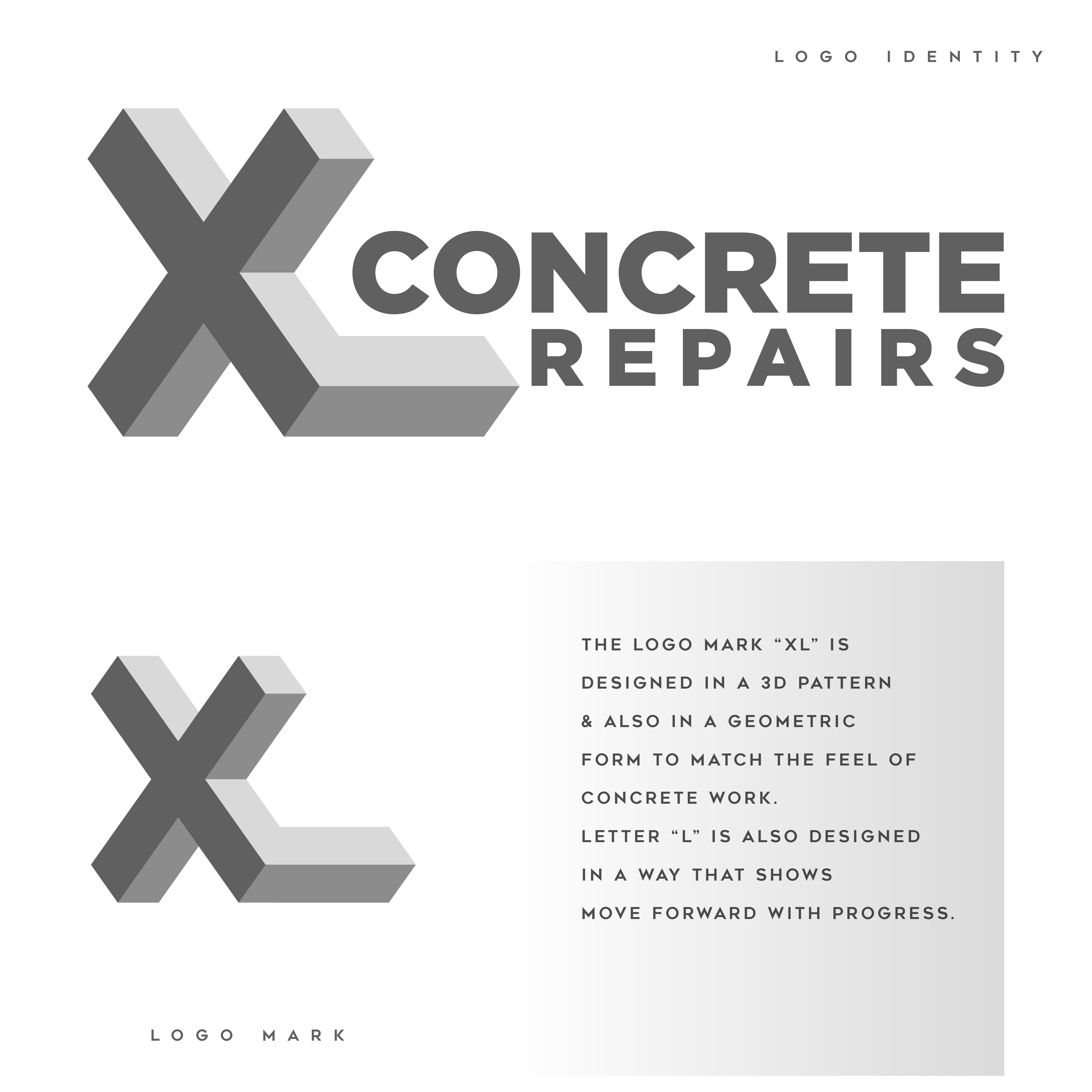 Logo Design for XL Concrete Repairs by SouravFreelance | Design #27845088