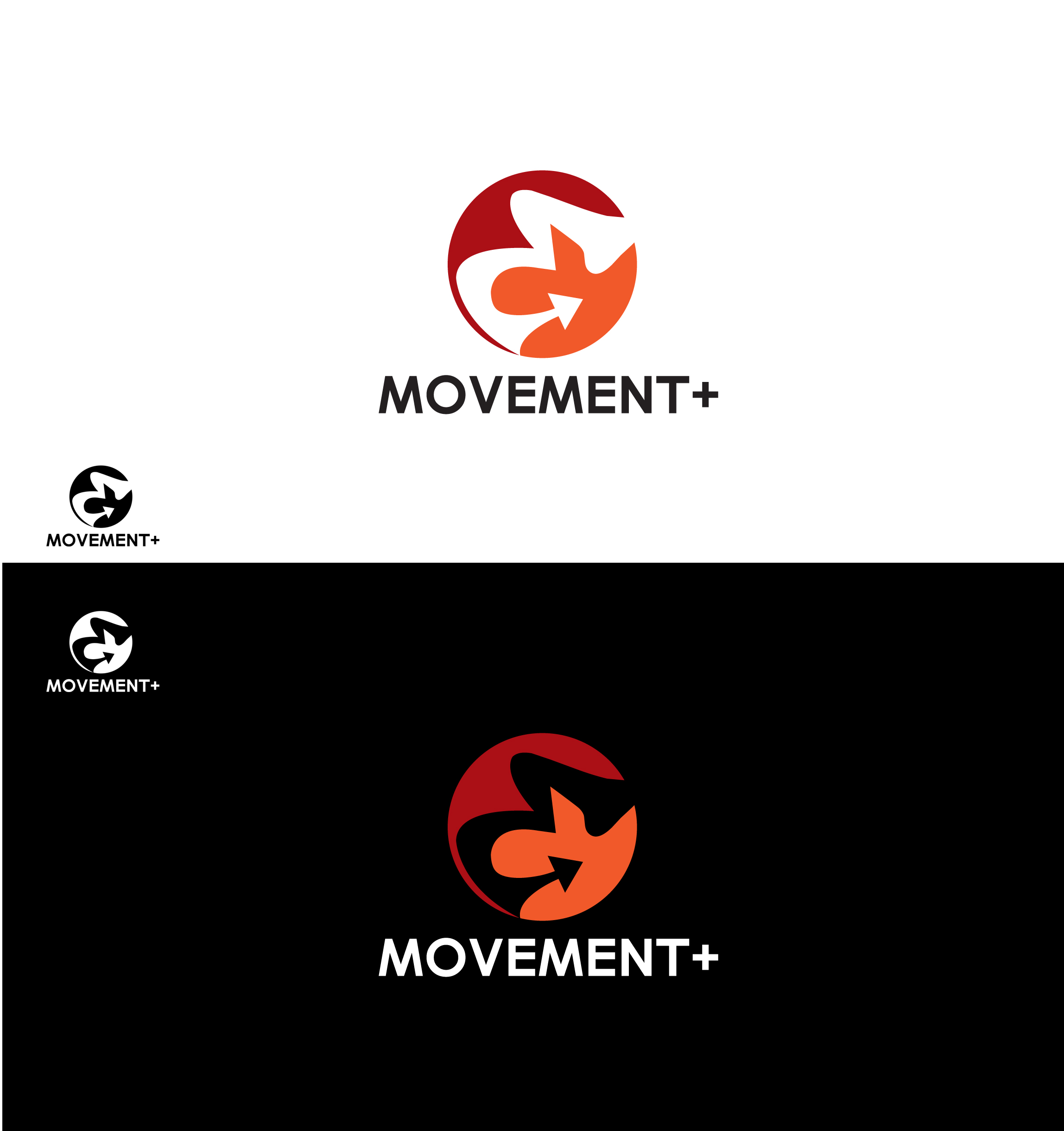 Bold, Playful, Health & Wellness Logo Design for Movement+ by ...