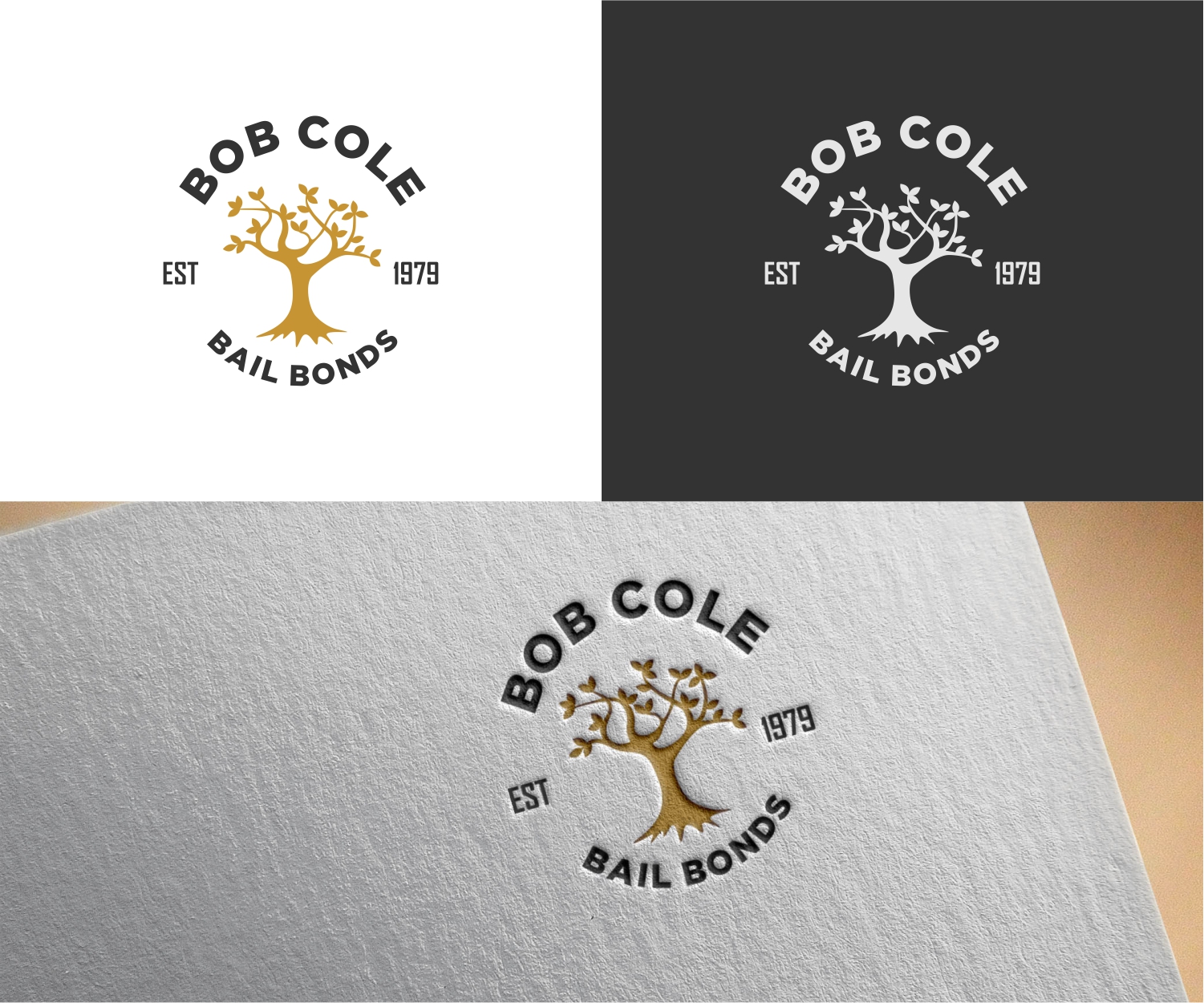 Elegant, Playful, bail bonds Logo Design for Bob Cole Bail Bonds est ...