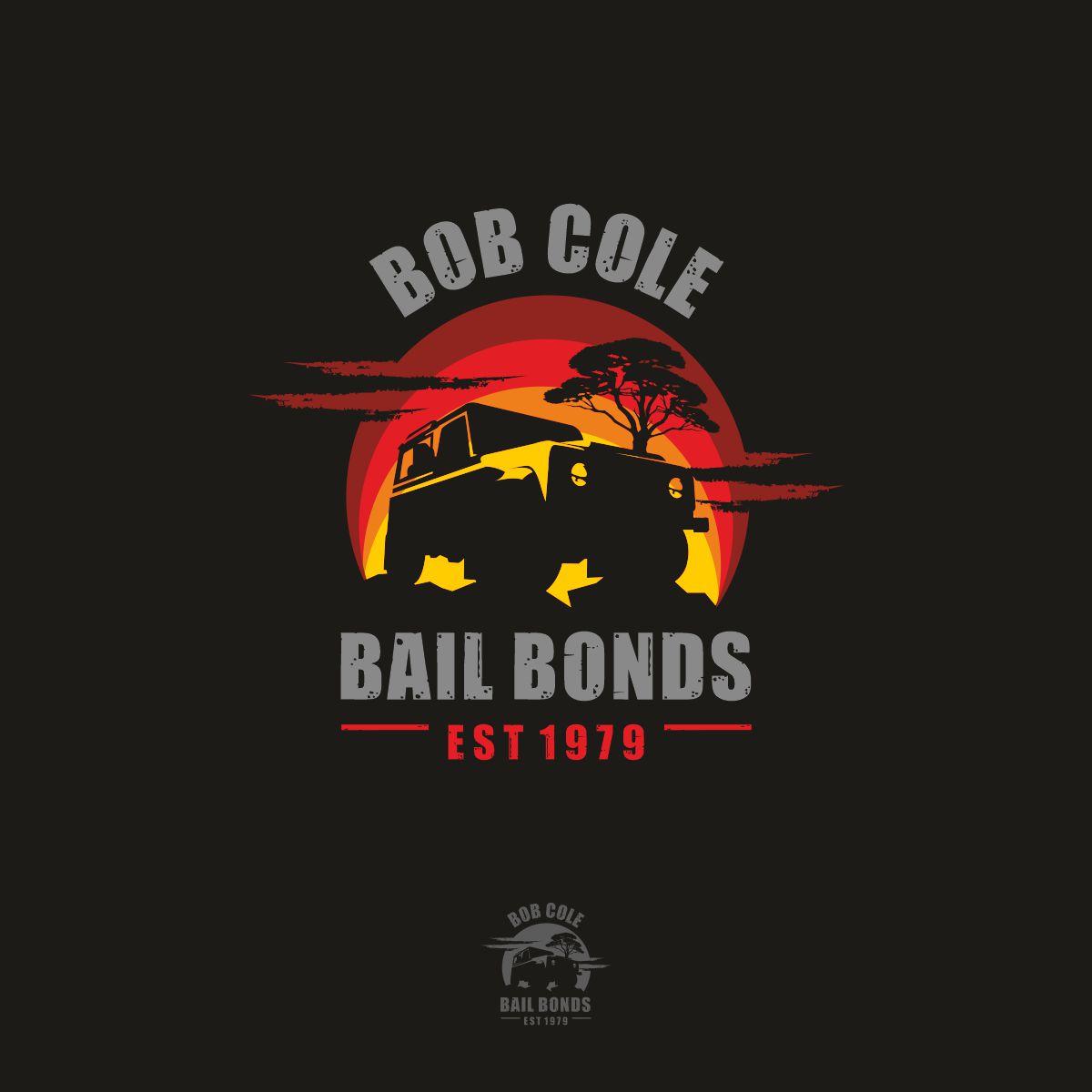 Elegant, Playful, bail bonds Logo Design for Bob Cole Bail Bonds est ...