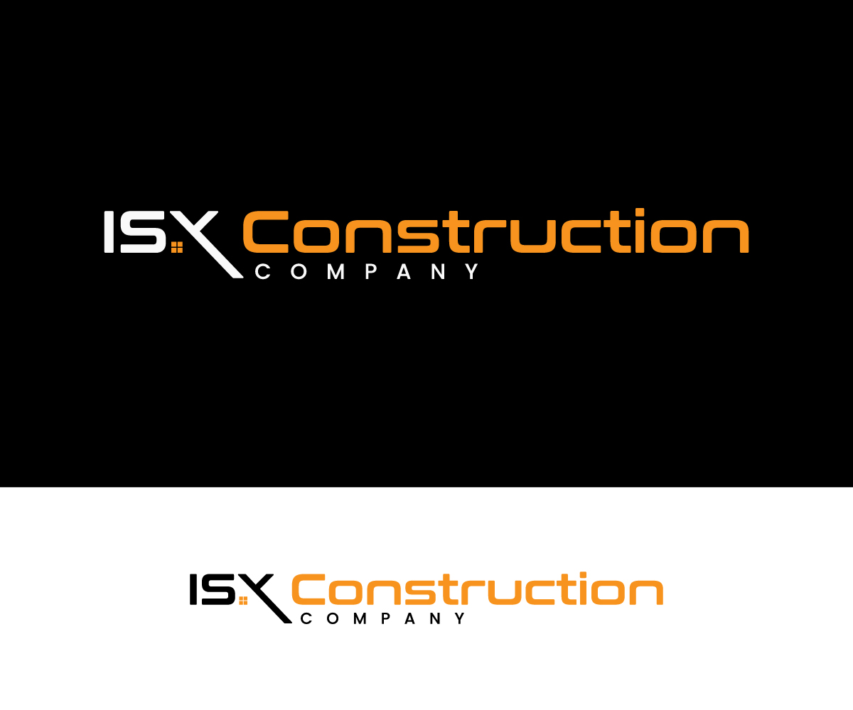 Logo Design for Either ISX or ISX Construction Company by Dreamzy ...