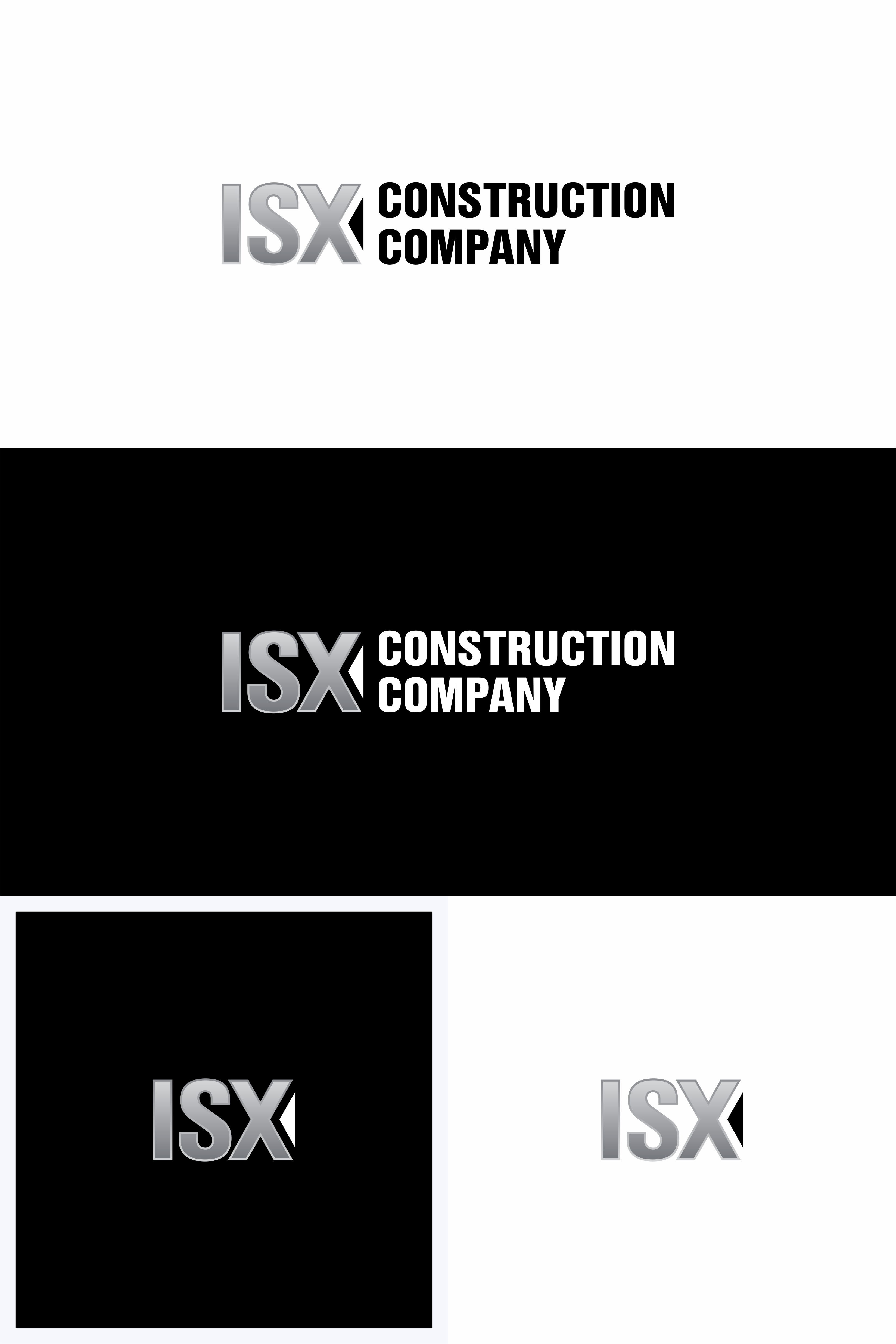 Logo Design for Either ISX or ISX Construction Company by achil78 ...