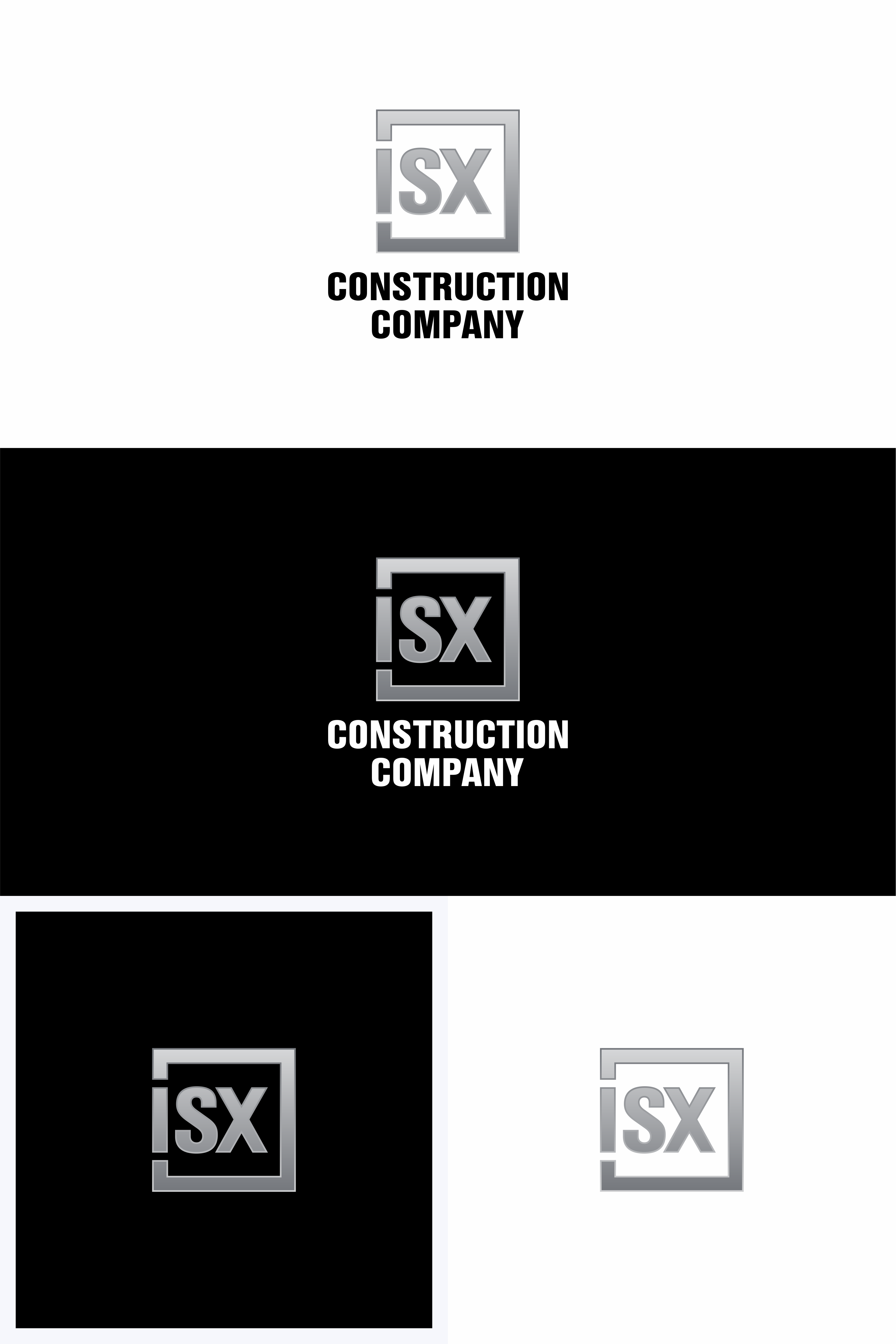 Logo Design for Either ISX or ISX Construction Company by achil78 ...