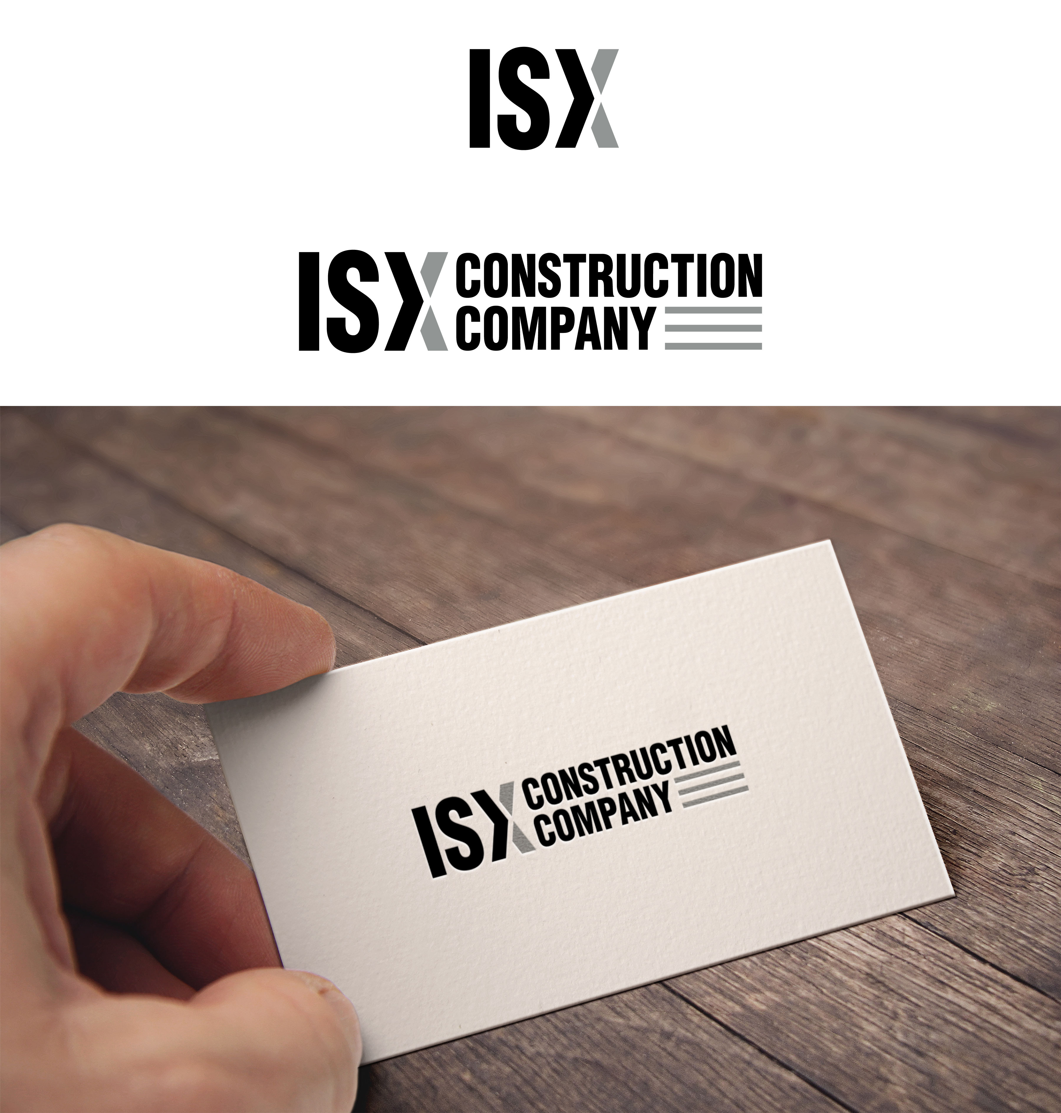 Logo Design for Either ISX or ISX Construction Company by ideagrapy ...