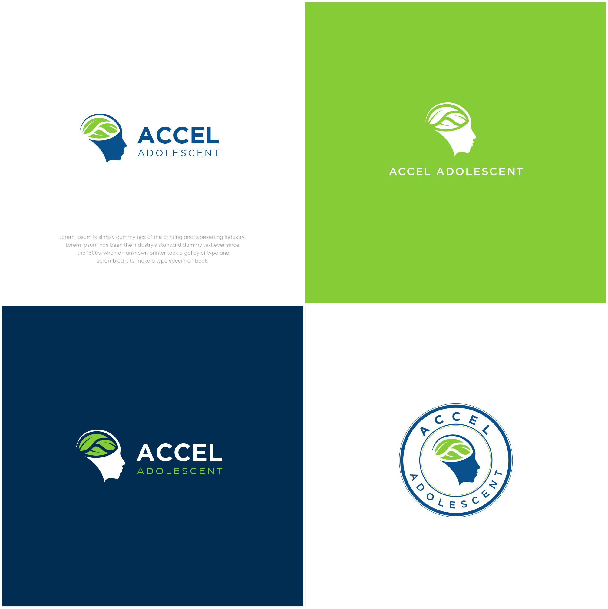 Upmarket, Bold, Healthcare Logo Design for Accel Adolescent by Madink ...