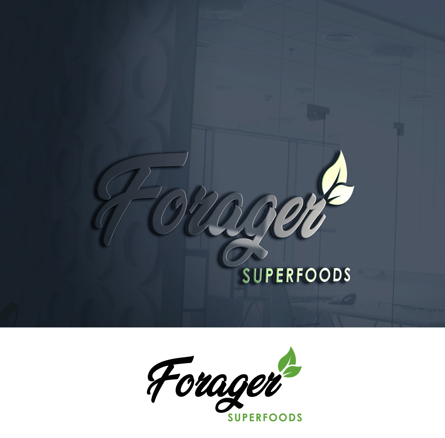 Logo Design for Forager Superfoods by artwork101 | Design #27874389