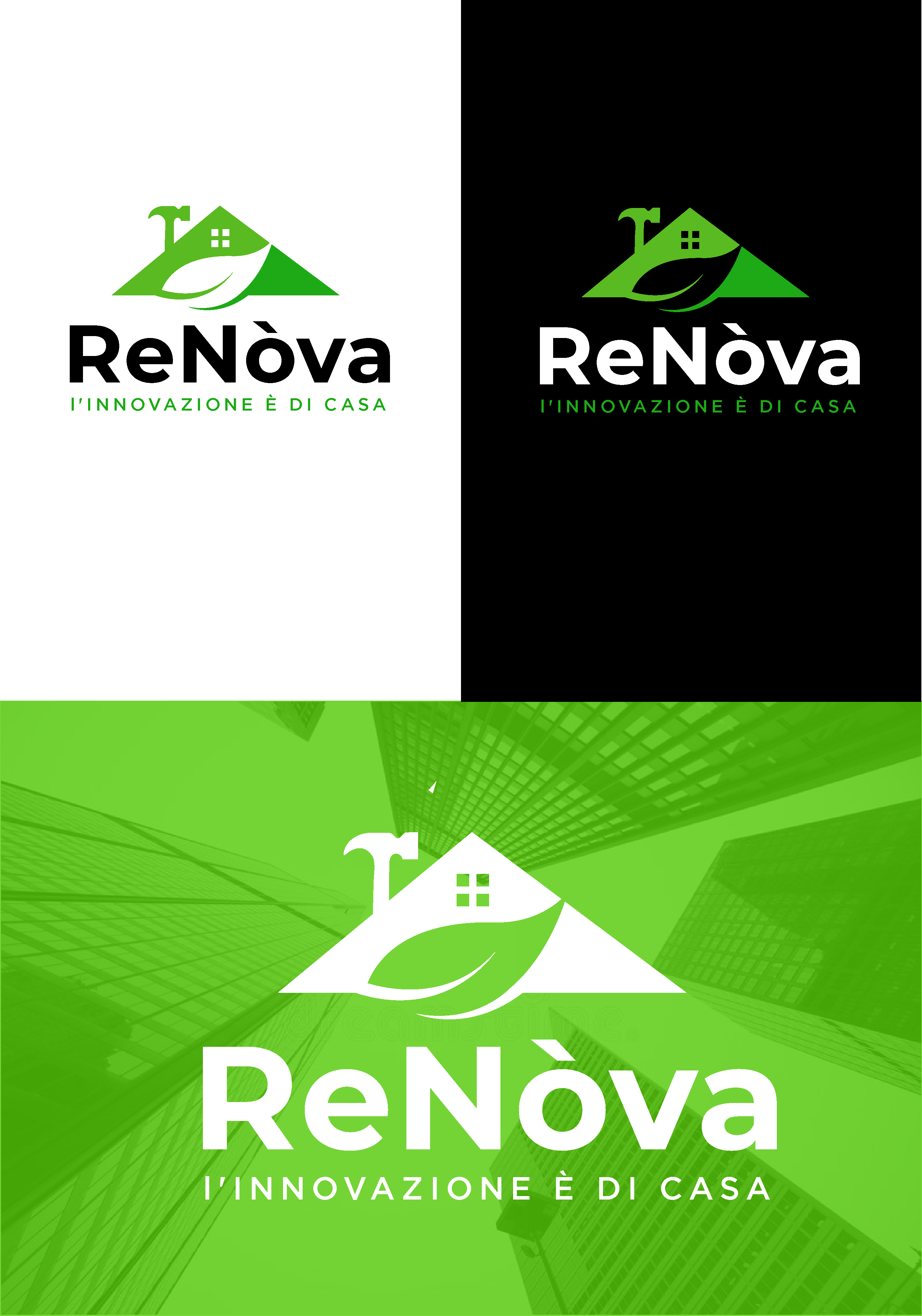 Logo Design for "ReNòva - l'innovazione è di casa" (innovation is at ...