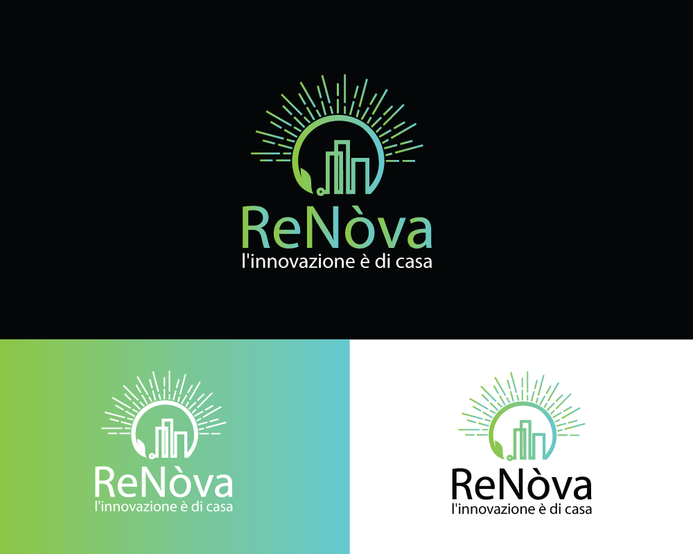 Logo Design for "ReNòva - l'innovazione è di casa" (innovation is at ...