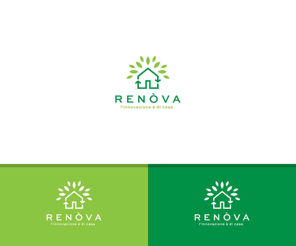 Logo Design for "ReNòva - l'innovazione è di casa" (innovation is at ...