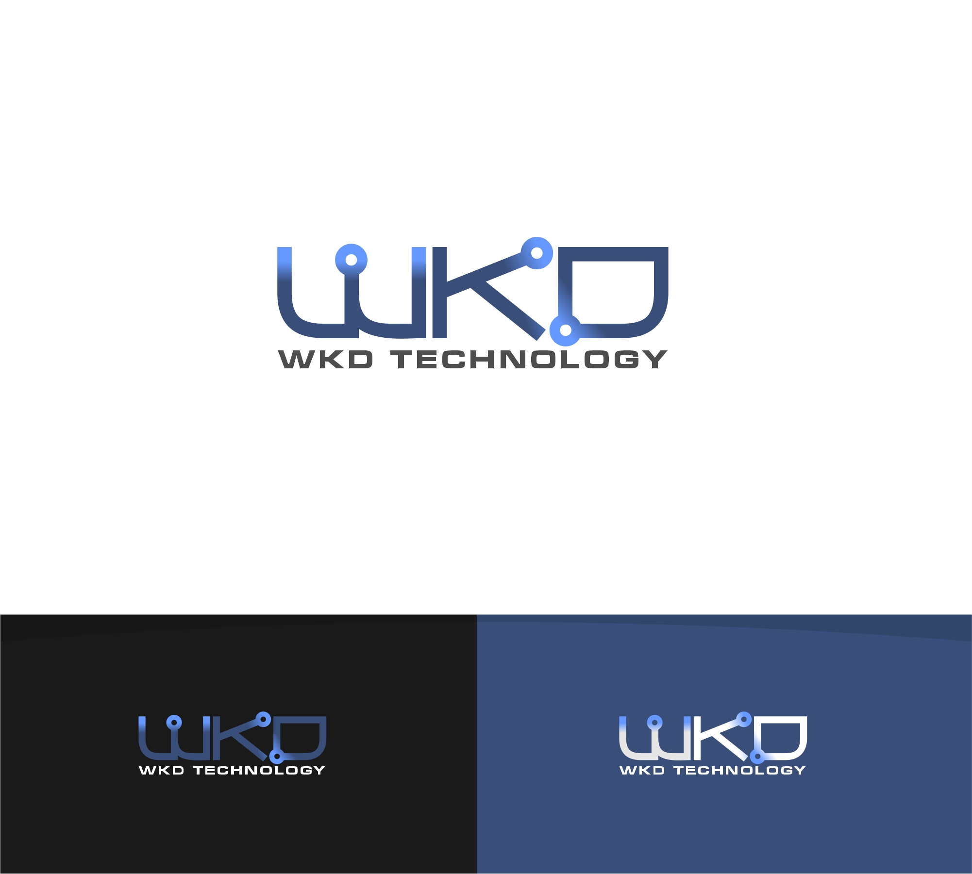 Logo Design for WKD Technology or just WKD by aligutierrez | Design ...