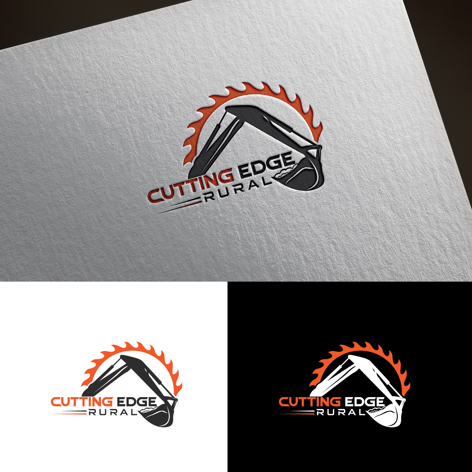 Masculine, Upmarket, Rural contracting and earthmoving Logo Design for ...