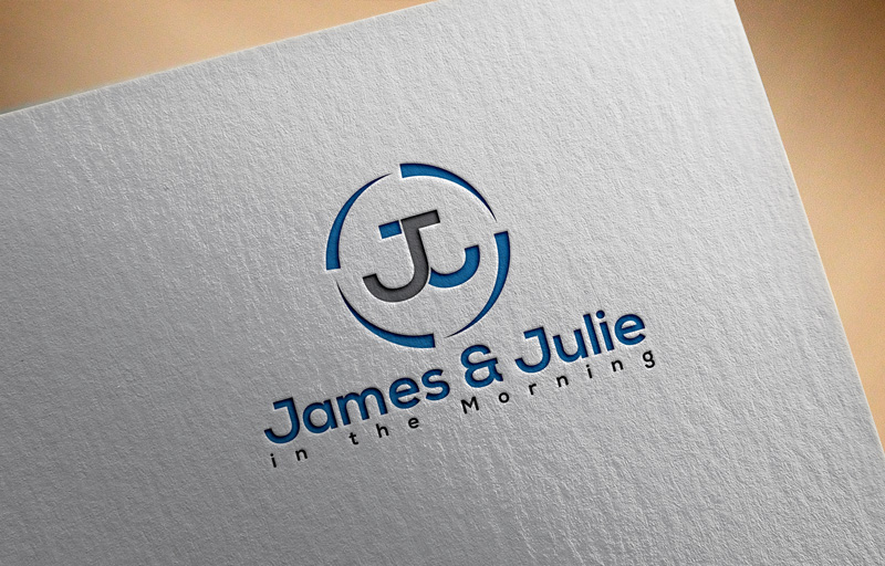 Modern, Conservative Logo Design for James & Julie in the Morning or ...