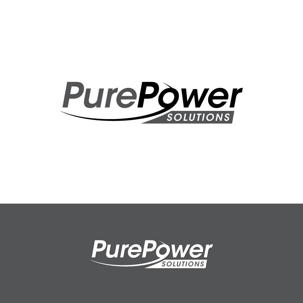 Logo Design for Pure Power Solutions by Sujit Banerjee | Design #27891815