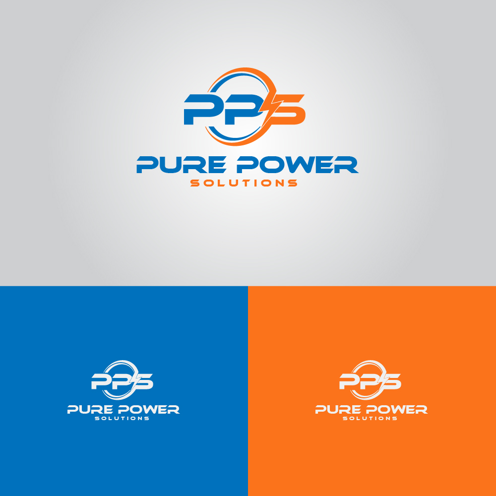 Logo Design for Pure Power Solutions by Ayub Zafar | Design #27907258