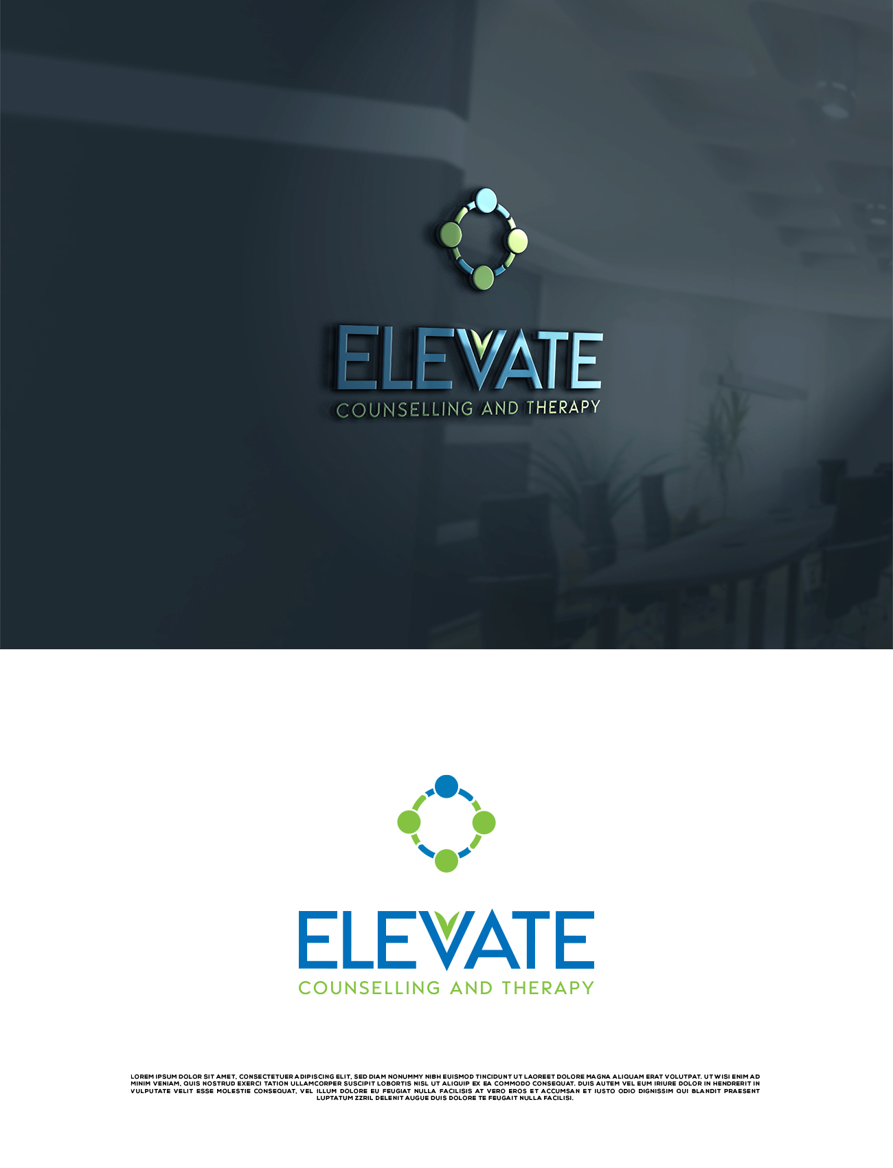Elegant, Playful, Counselling Logo Design for Elevate Counselling and ...