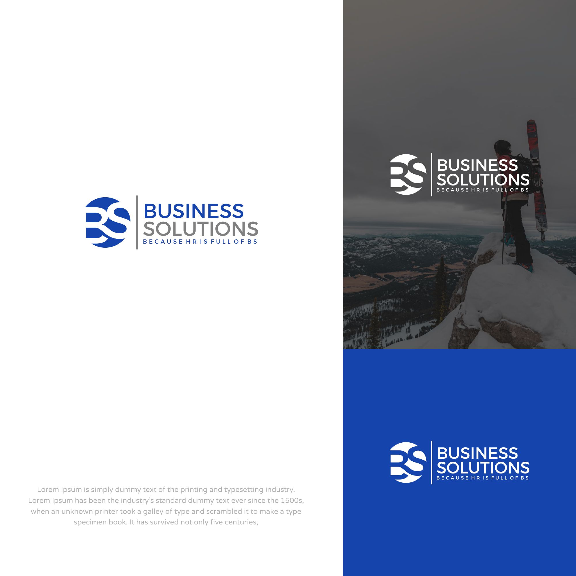 Elegant, Modern Logo Design for Business Solutions by SigmaStudio ...