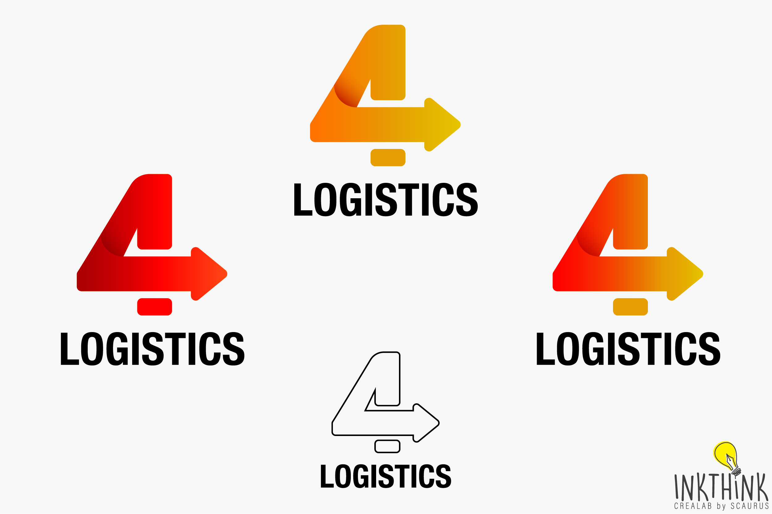 Colorful, Elegant, Transport, storage, logistics Logo Design for 4 ...