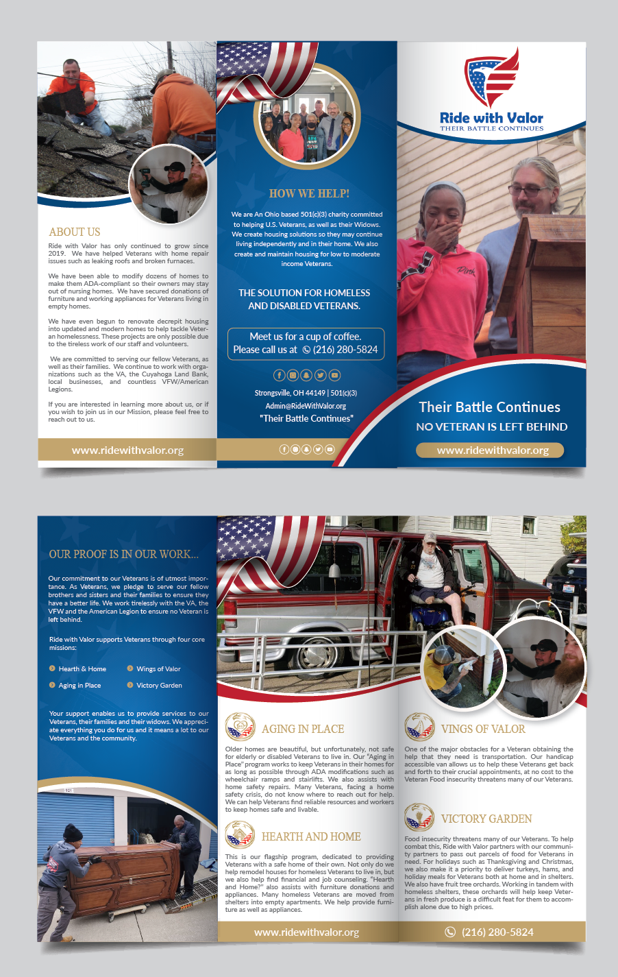 Elegant, Playful Flyer Design for Ride with Valor by alex989 | Design ...