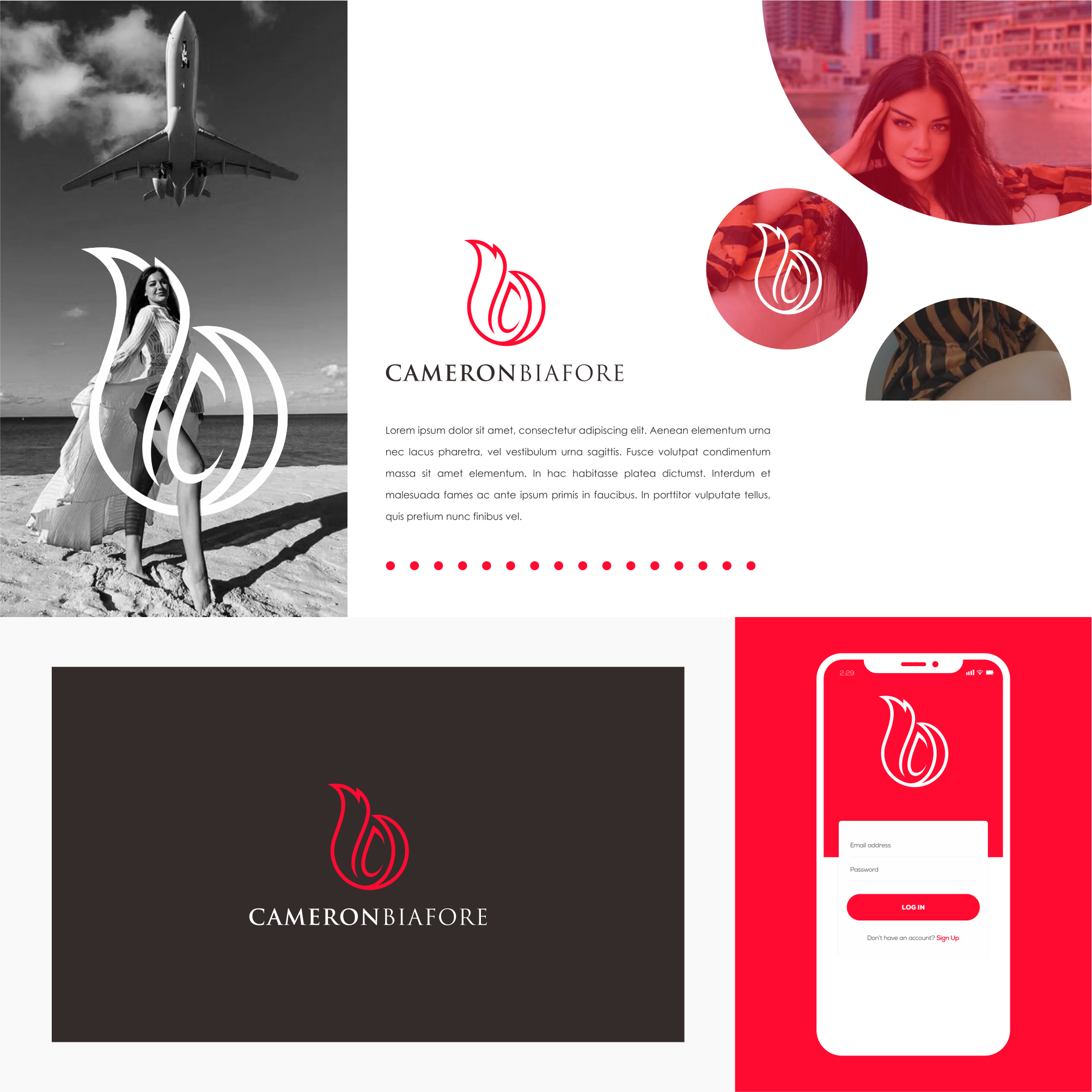 Modern, Upmarket, coaching, speaker, writer Logo Design for Cameron ...