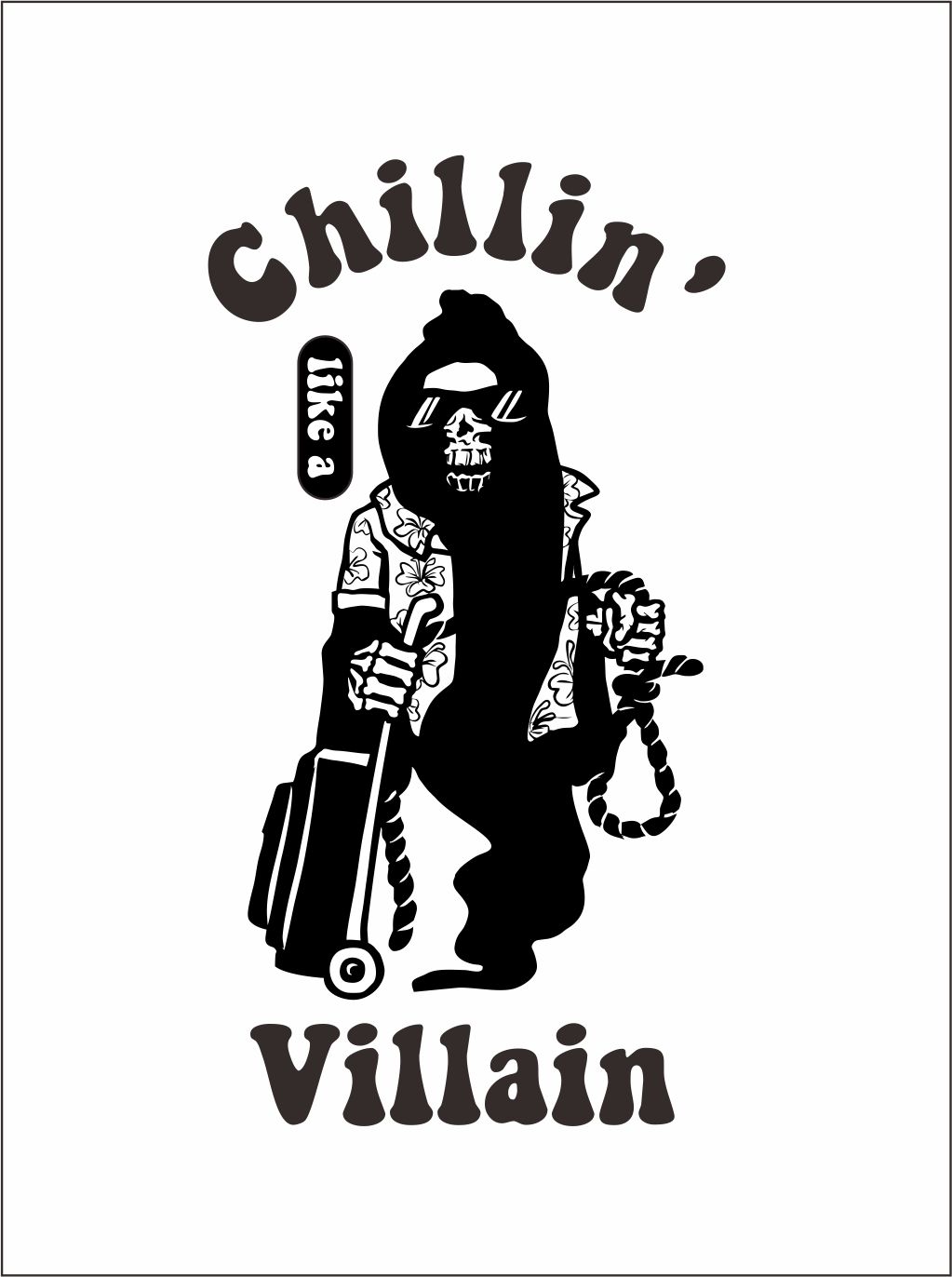 Playful, Personable Logo Design for Chillin' like a Villain by ujo ...