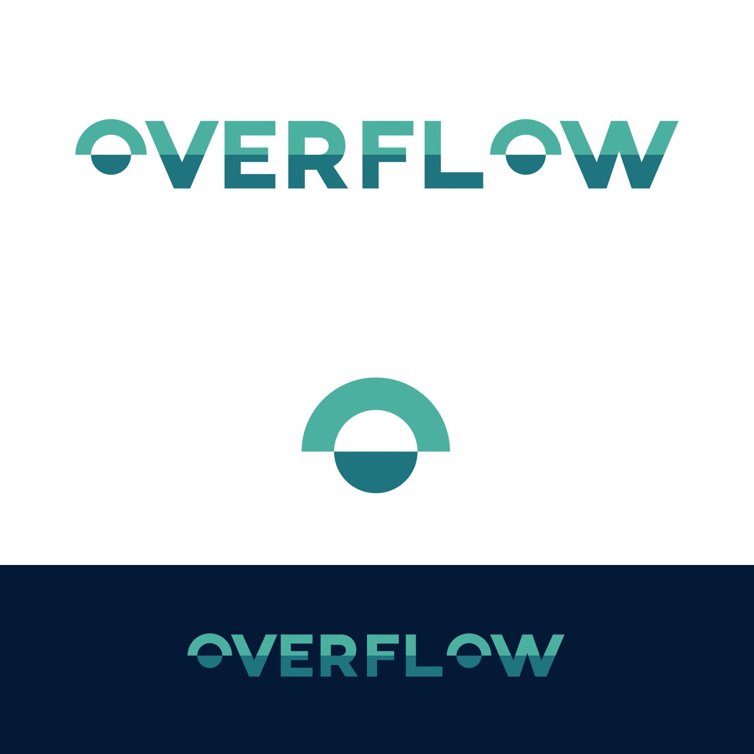 Elegant, Playful, Marketing & Creative Agency Logo Design for Overflow by GRAFFYC | Design #27951069