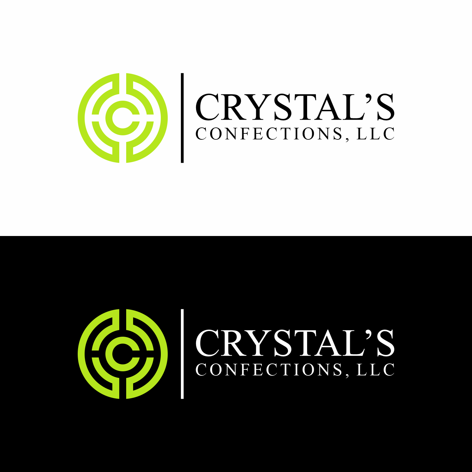 Elegant, Feminine, Baking/Candy Logo Design for Crystal’s Confections ...