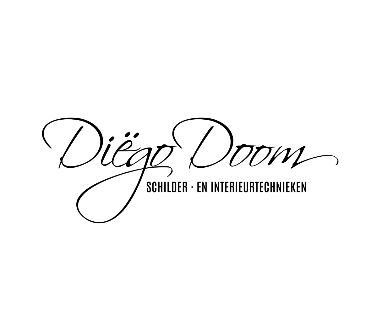Elegant, Modern, painting works Logo Design for Diëgo Doom, Schilder ...