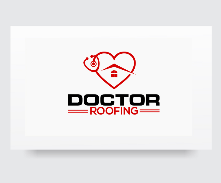 Logo Design for Doctor Roofing by Merajul | Design #27983331