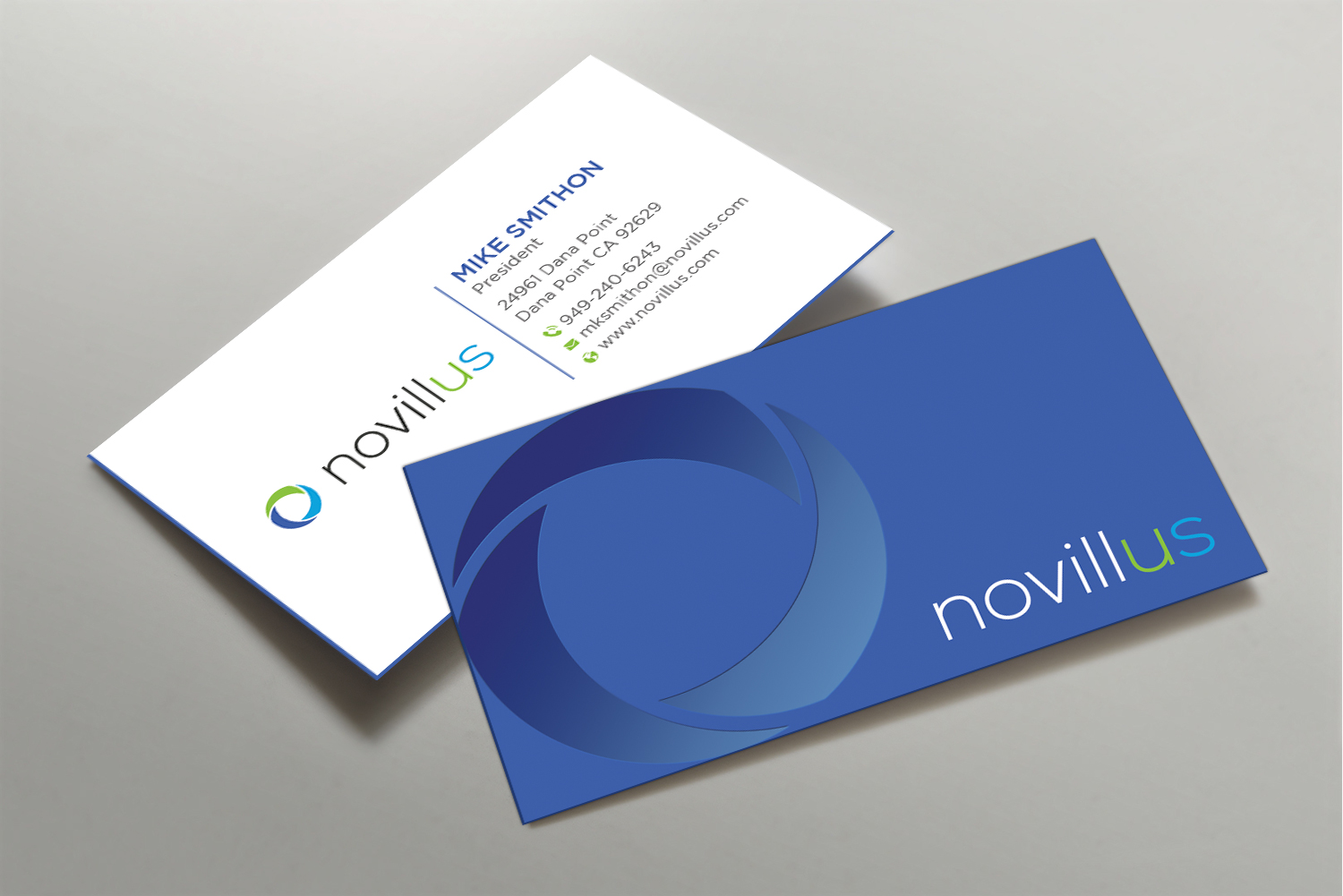 Upmarket, Serious, Health Care Technology Business Card Design for ...