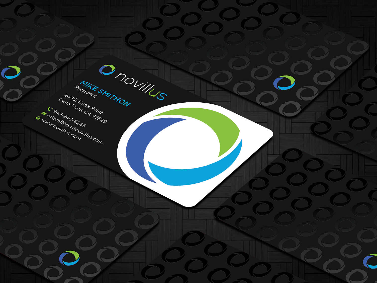 Upmarket, Serious, Health Care Technology Business Card Design for ...
