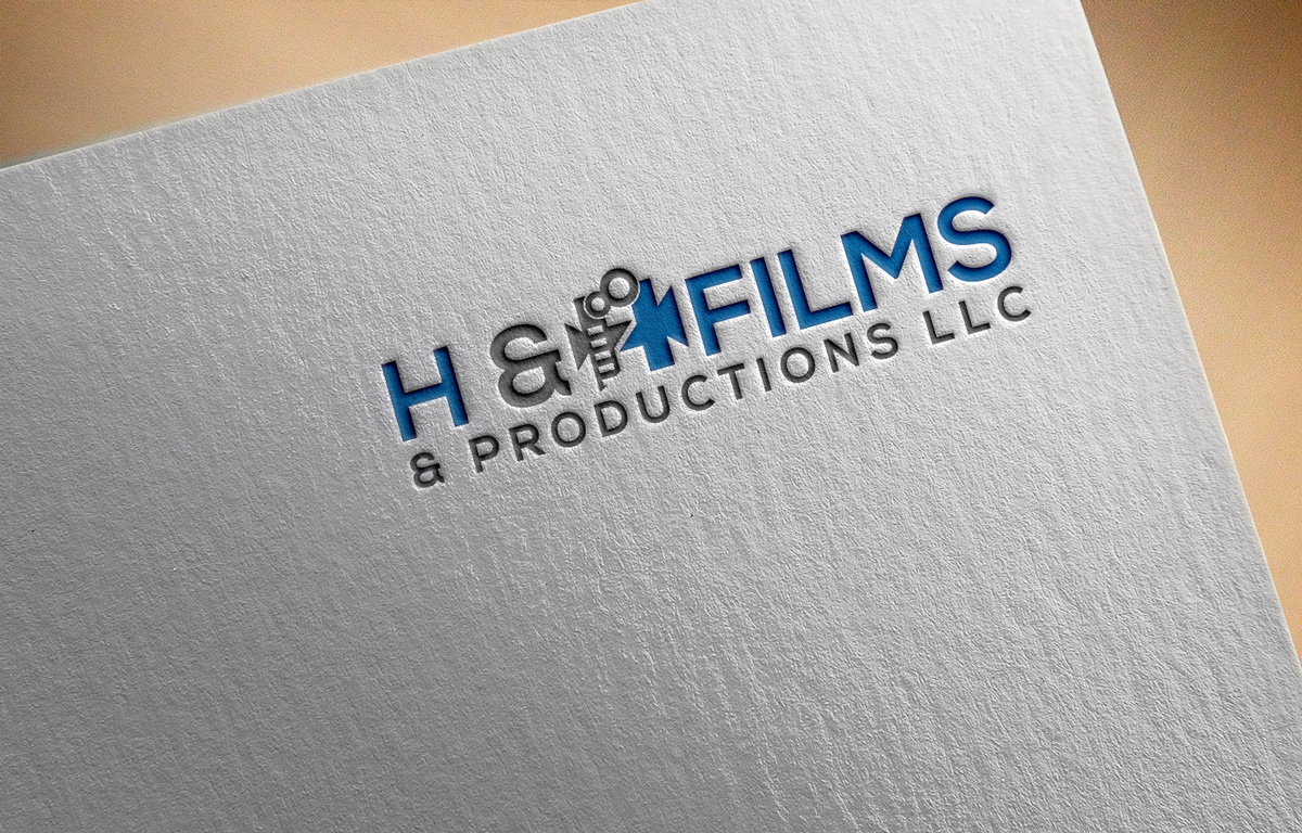 Elegant, Playful, Film industry Logo Design for H & H Films ...