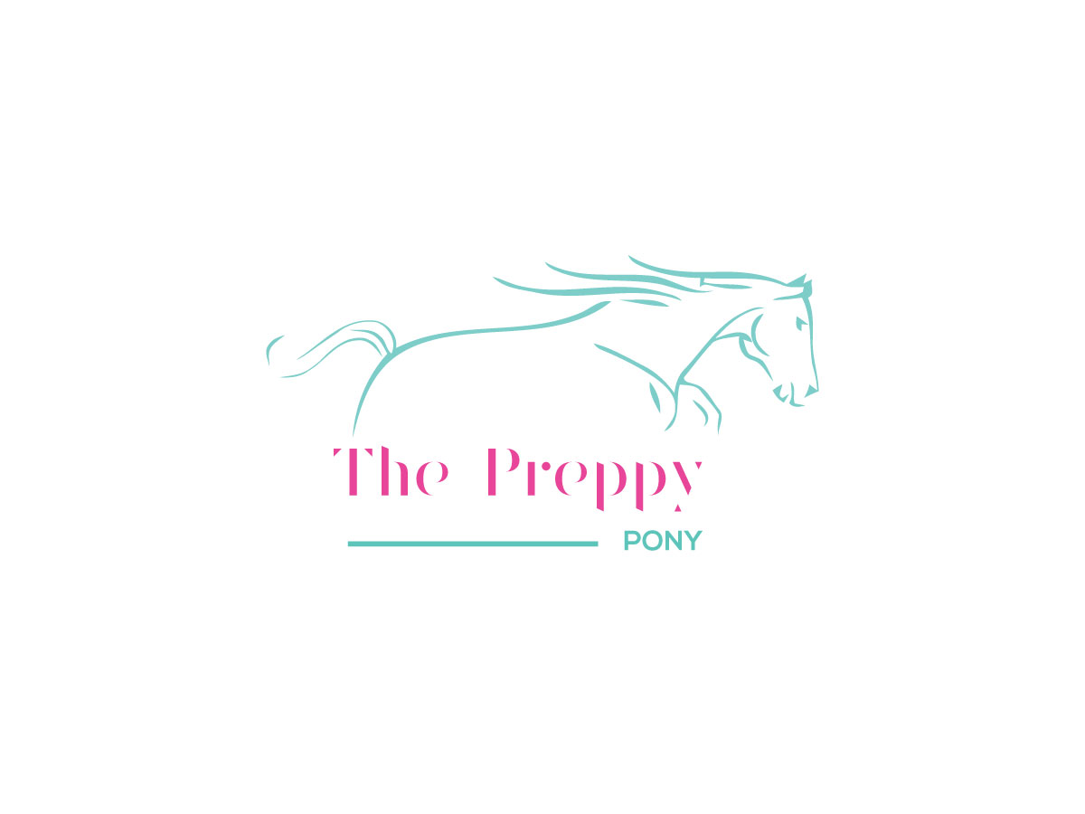 Feminine, Upmarket, Equestrian riders Logo Design for The Preppy Pony ...
