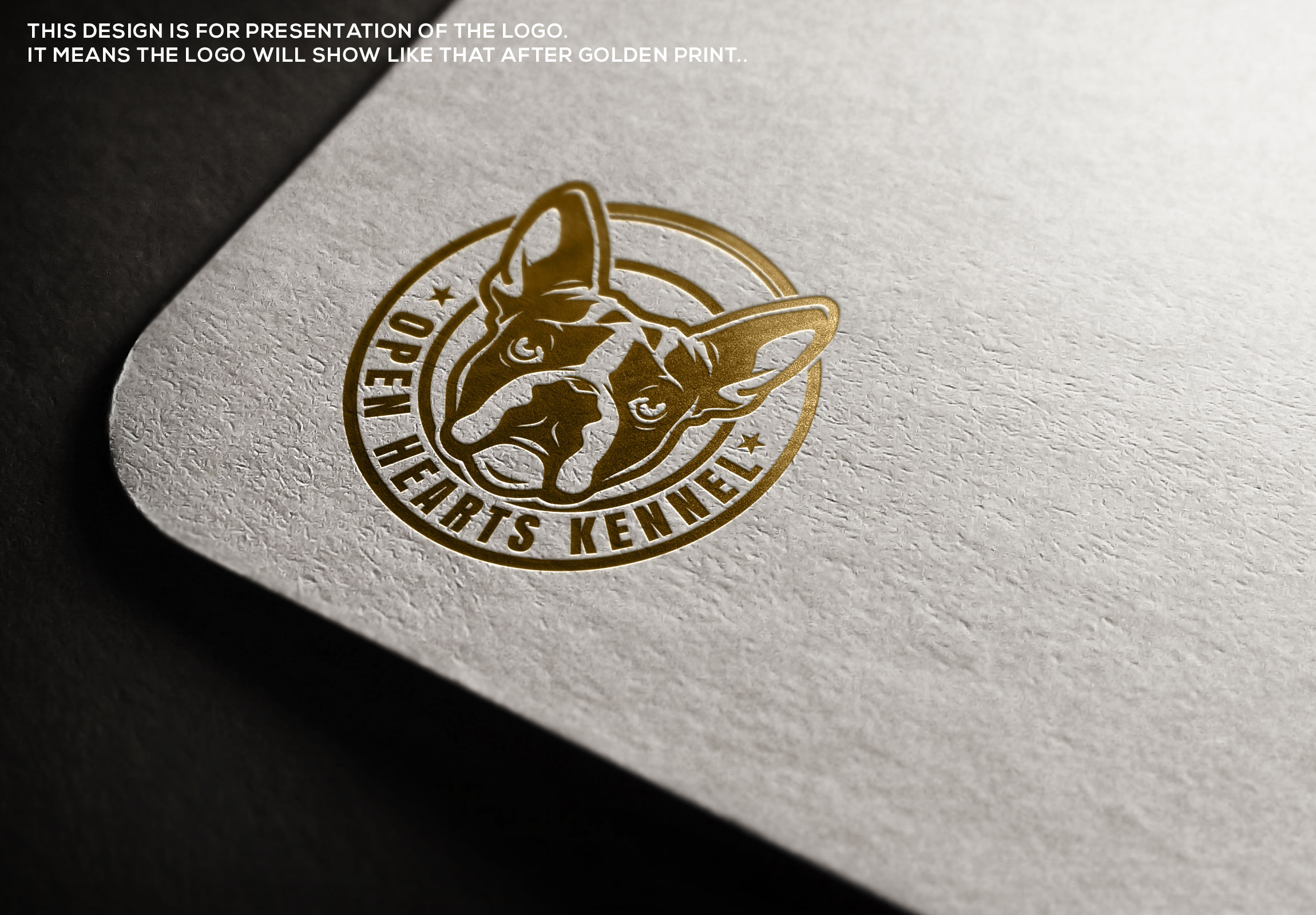 Personable, Feminine, dog Breeder Logo Design for Open Hearts Kennel by ...