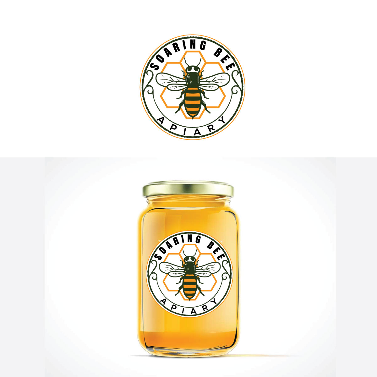 Logo Design for Soaring Bee Apiary by Isabella... | Design #28001072