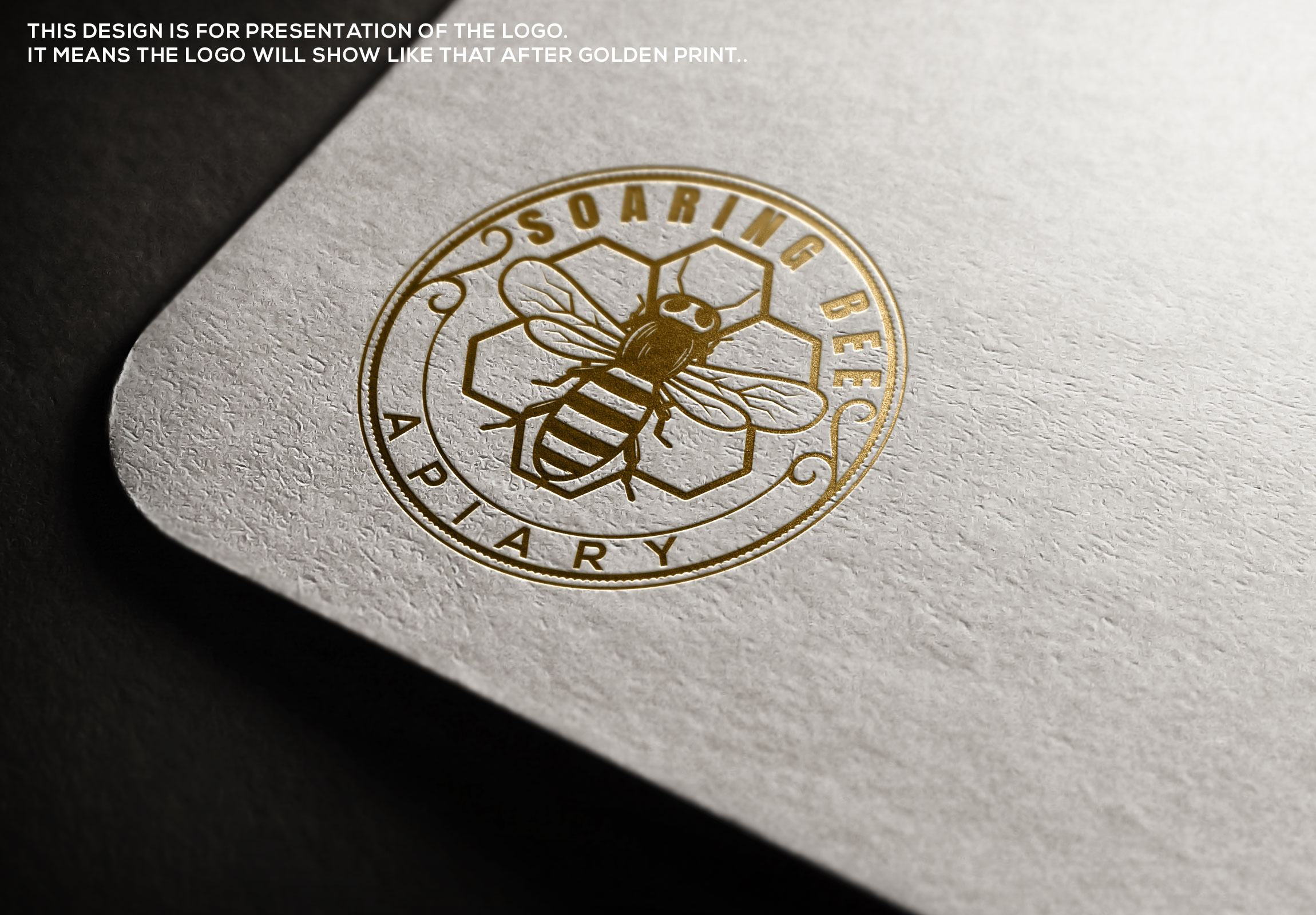 Logo Design for Soaring Bee Apiary by Isabella... | Design #28001073