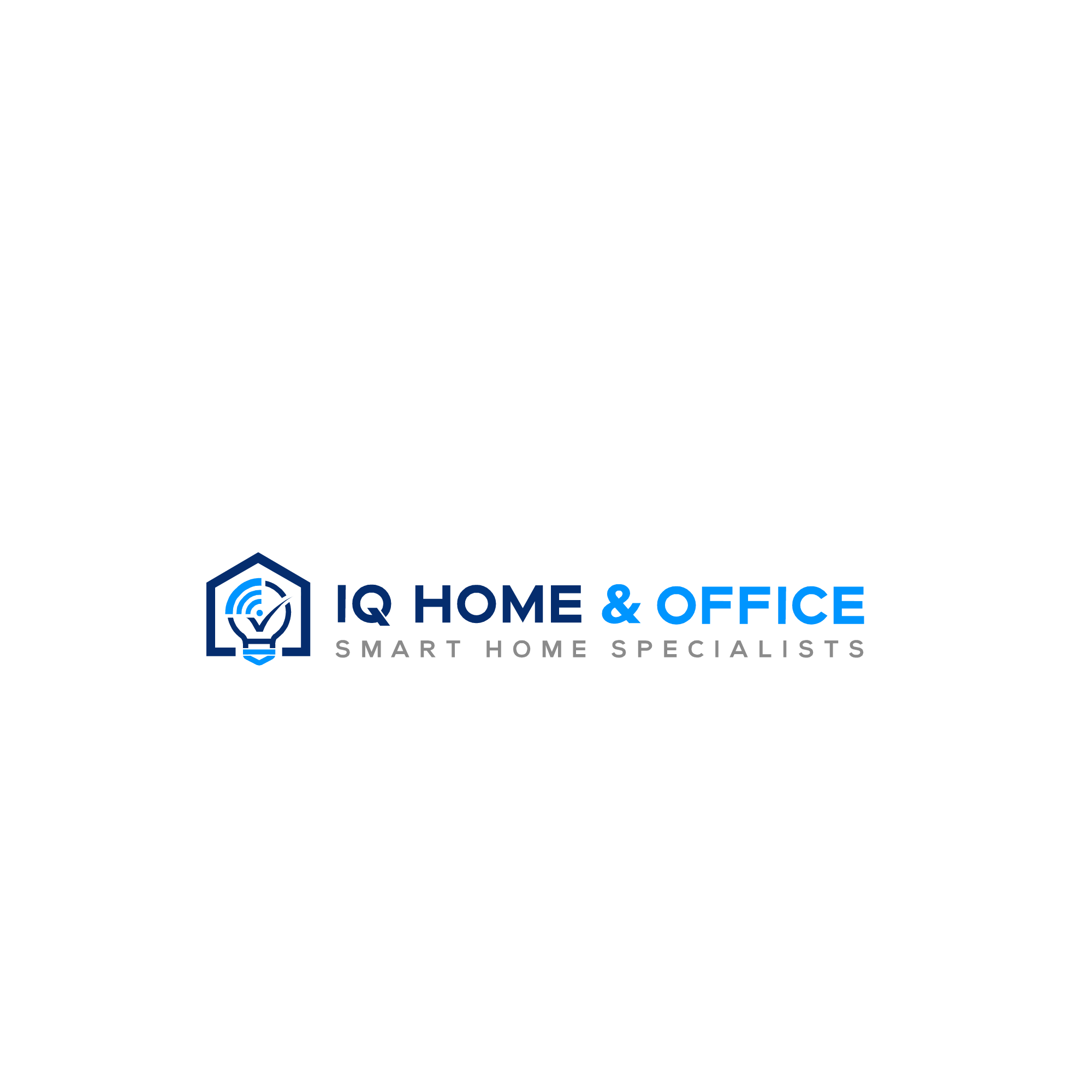 Logo Design for IQ Home & Office, Smart Home Specialists by S.N.Y™-01 ...