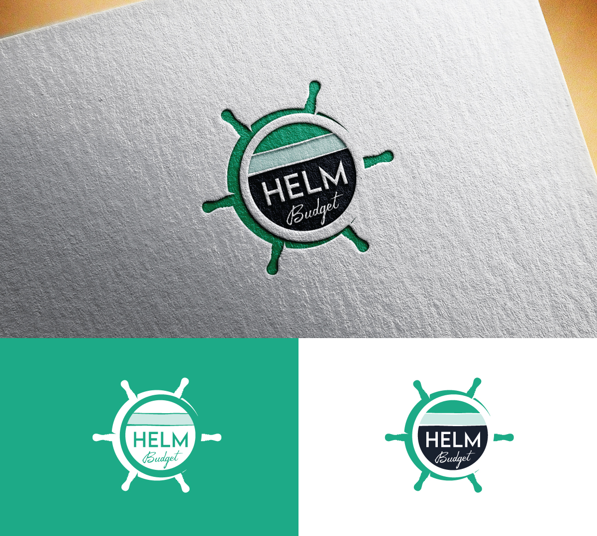 Elegant, Playful Logo Design for HELM by step forward 2 | Design #28006922