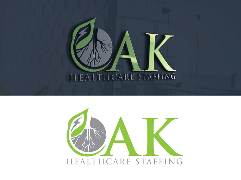 Serious, Elegant, Healthcare Logo Design for Oak Healthcare Staffing by ...