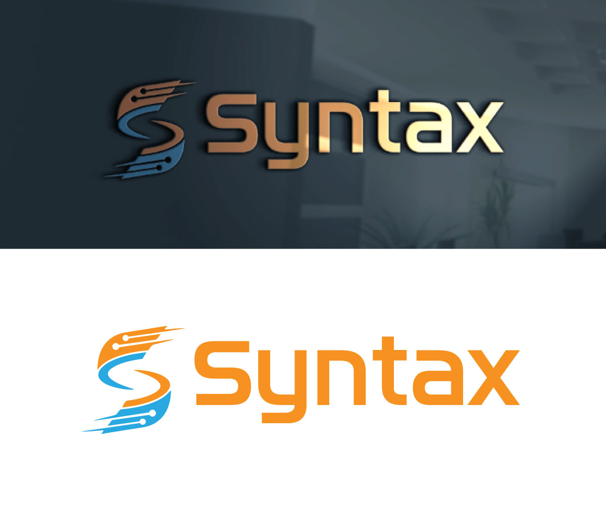 Playful, Modern, eLearning, Software Logo Design for Syntax by sawad ...