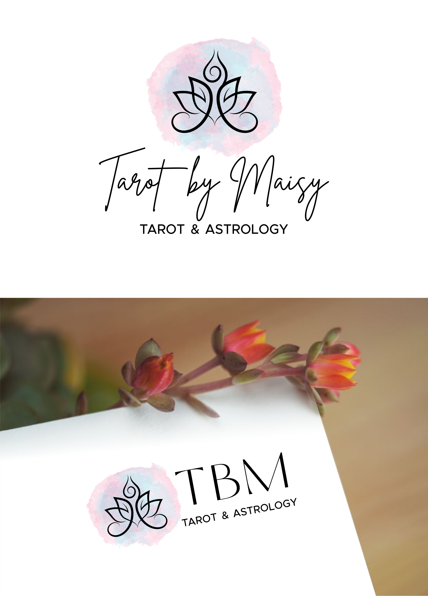 Personable, Elegant Logo Design for "Tarot By Maisy tarot & astrology ...