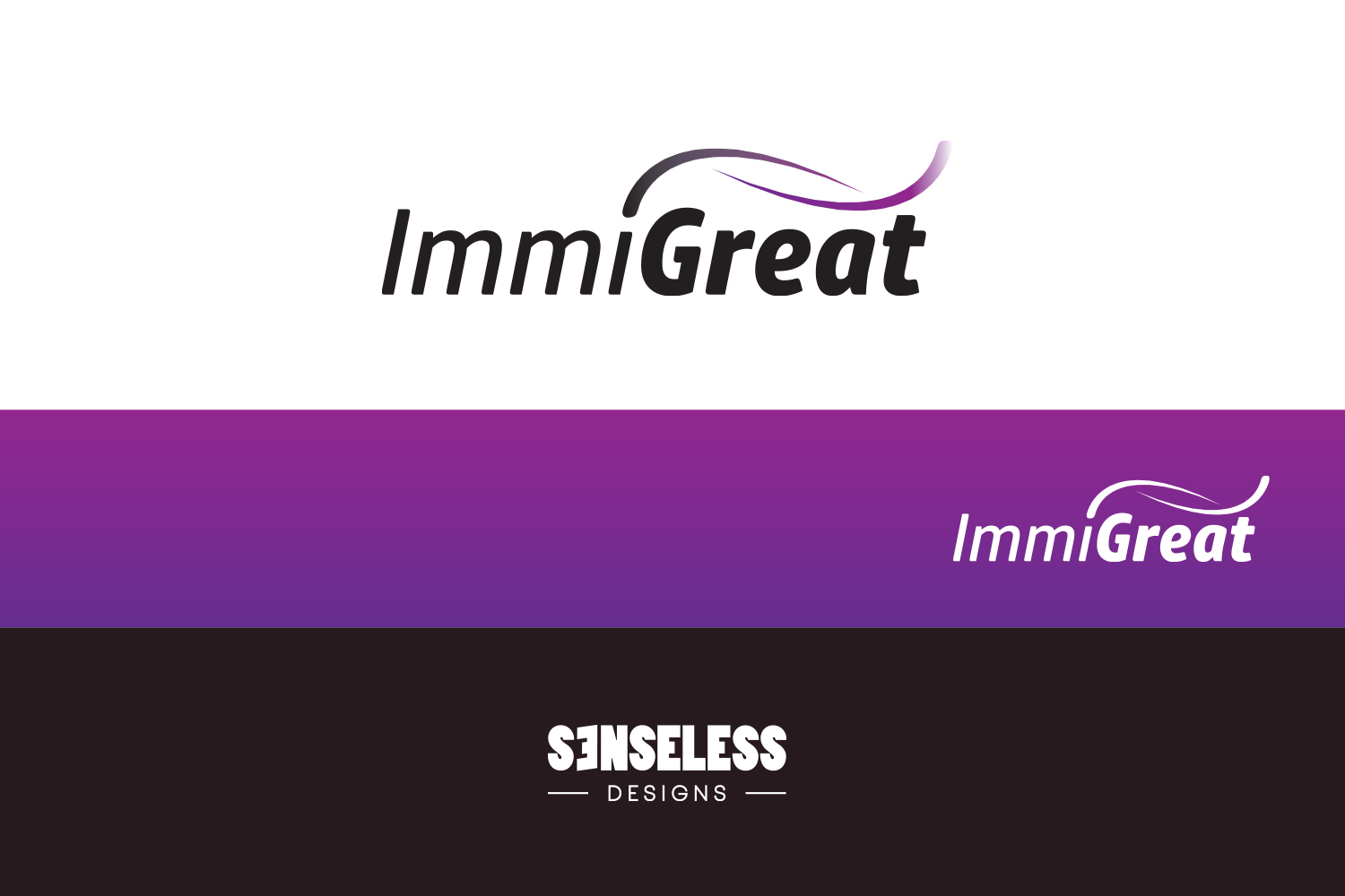 Logo Design for Immigreat or ImmiGreat by Senseless | Design #28060179