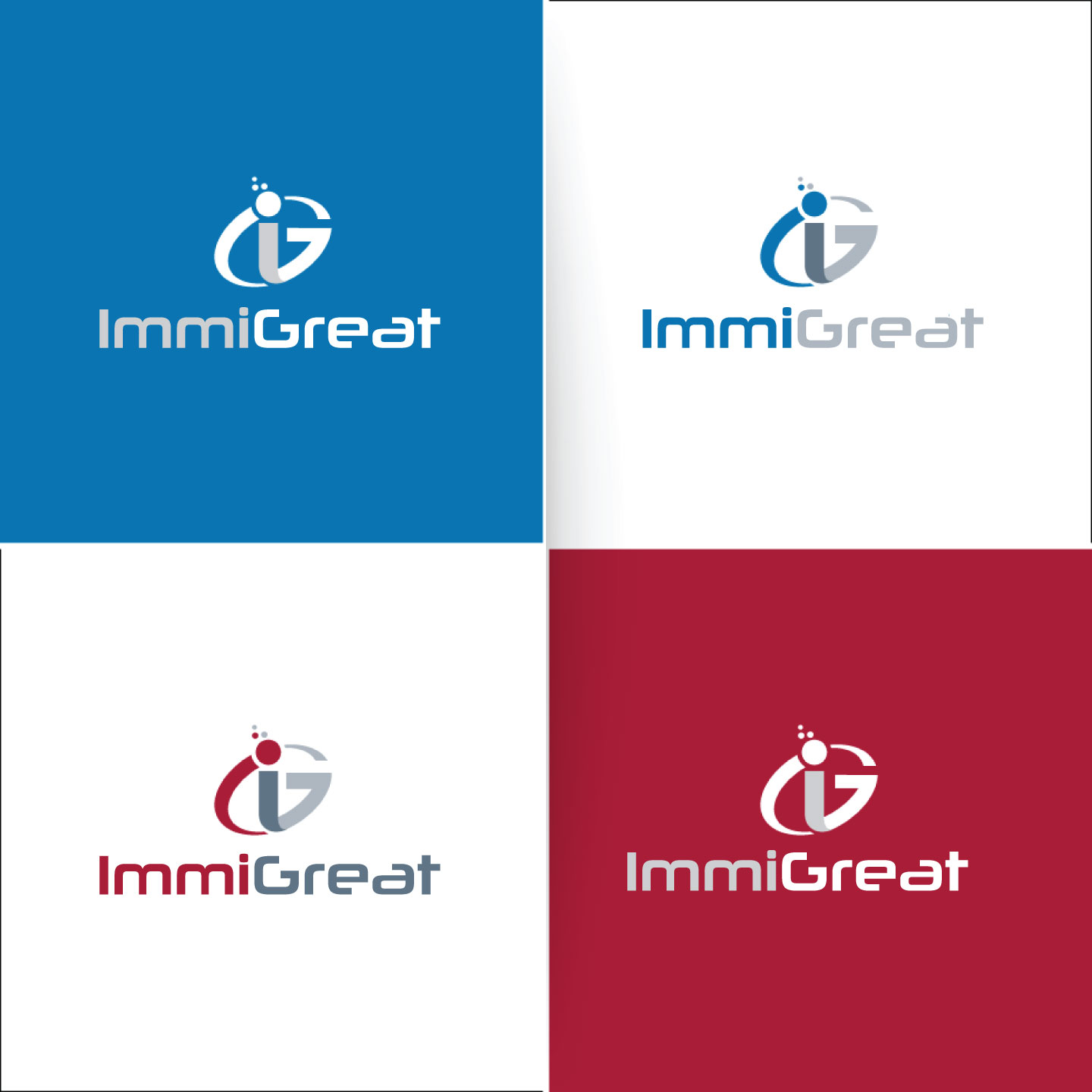 Logo Design for Immigreat or ImmiGreat by nilpori 103 | Design #28057275