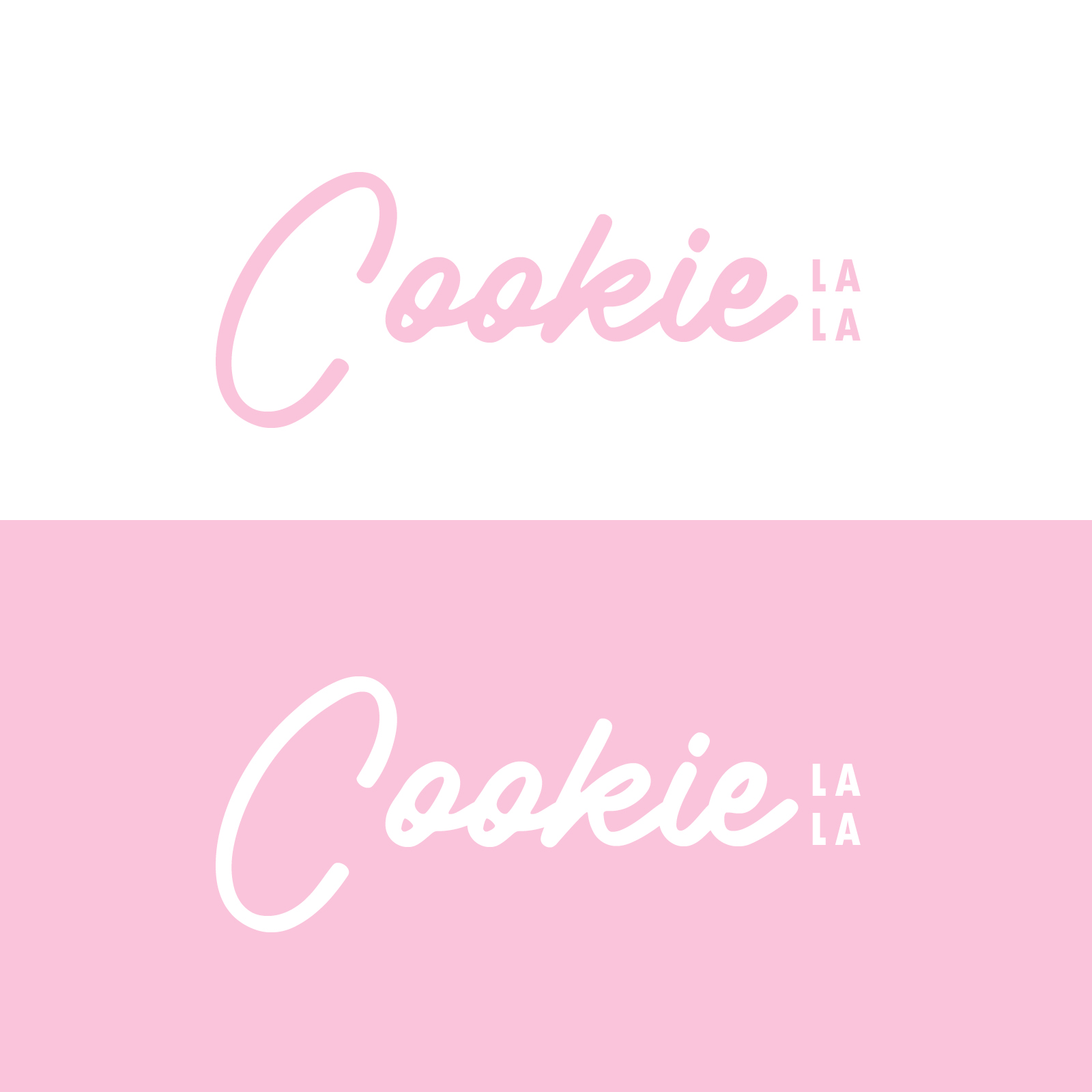 Elegant, Feminine, Baking Logo Design for Cookie La La by ...