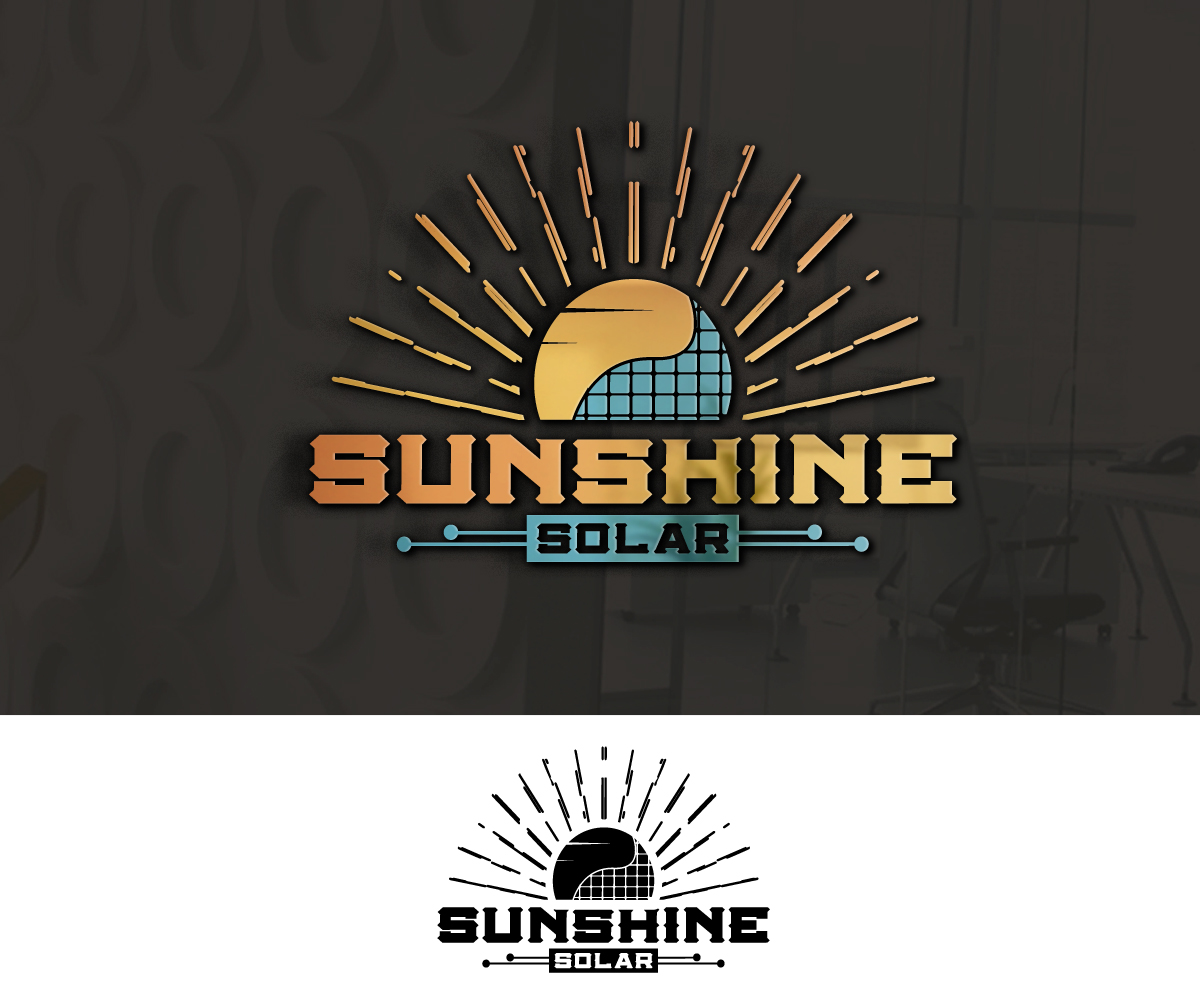Logo Design for Sunshine Solar by dany 8 | Design #28054262