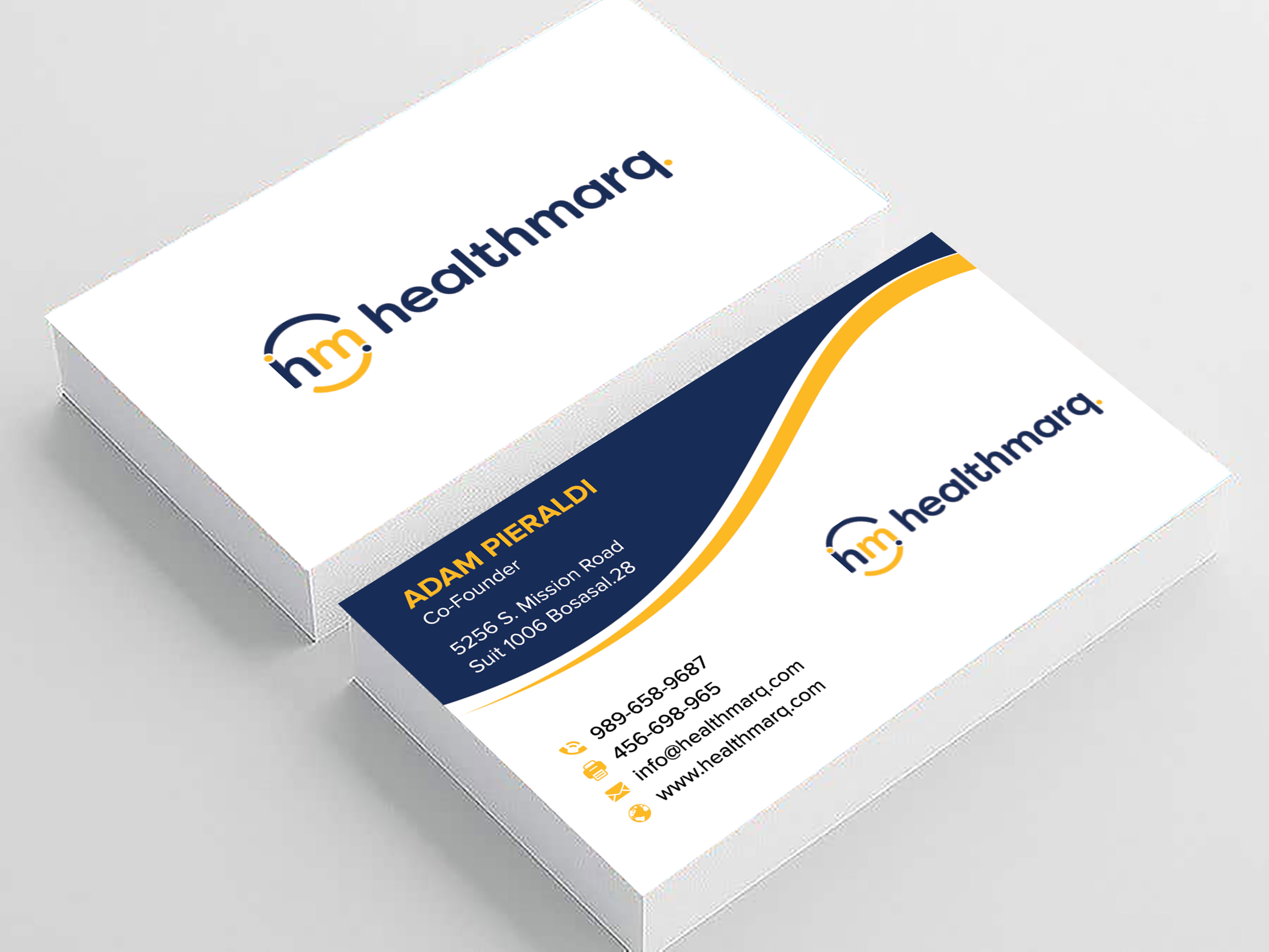 Elegant, Playful, healthcare Business Card Design for a Company by ...