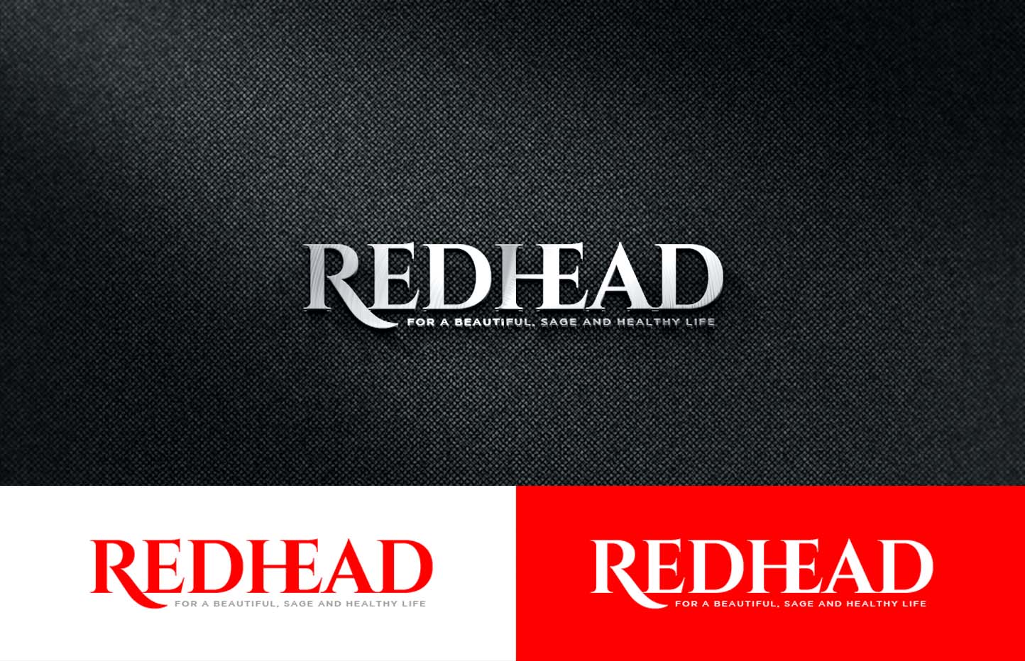 Elegant, Playful Logo Design for Redhead. And a tagline that says - For ...