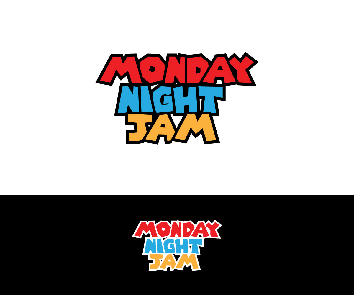 Playful, Modern, Music Logo Design for Monday Night Jam by Dreamzy ...