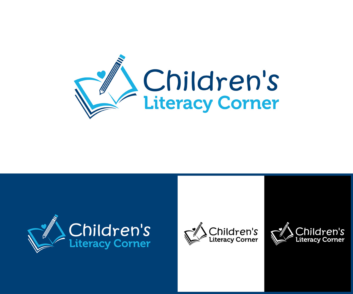 Logo Design for Children's Literacy Corner by MoonFeather | Design ...