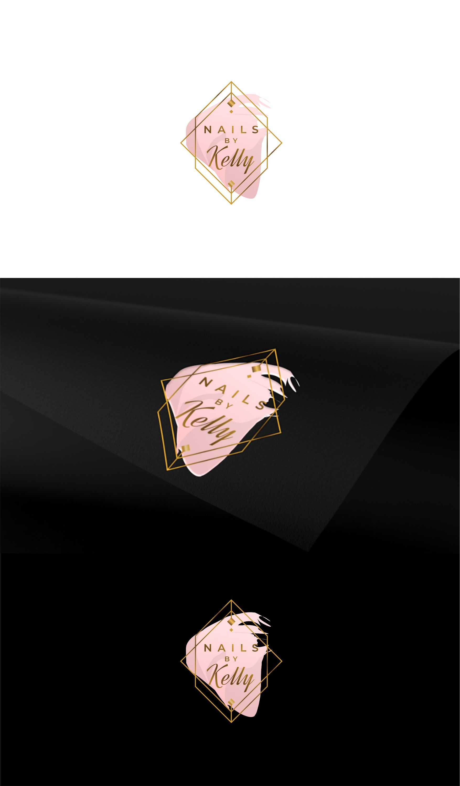 Elegant, Modern, Beauty Industry Logo Design for Nails by Kelly by ...