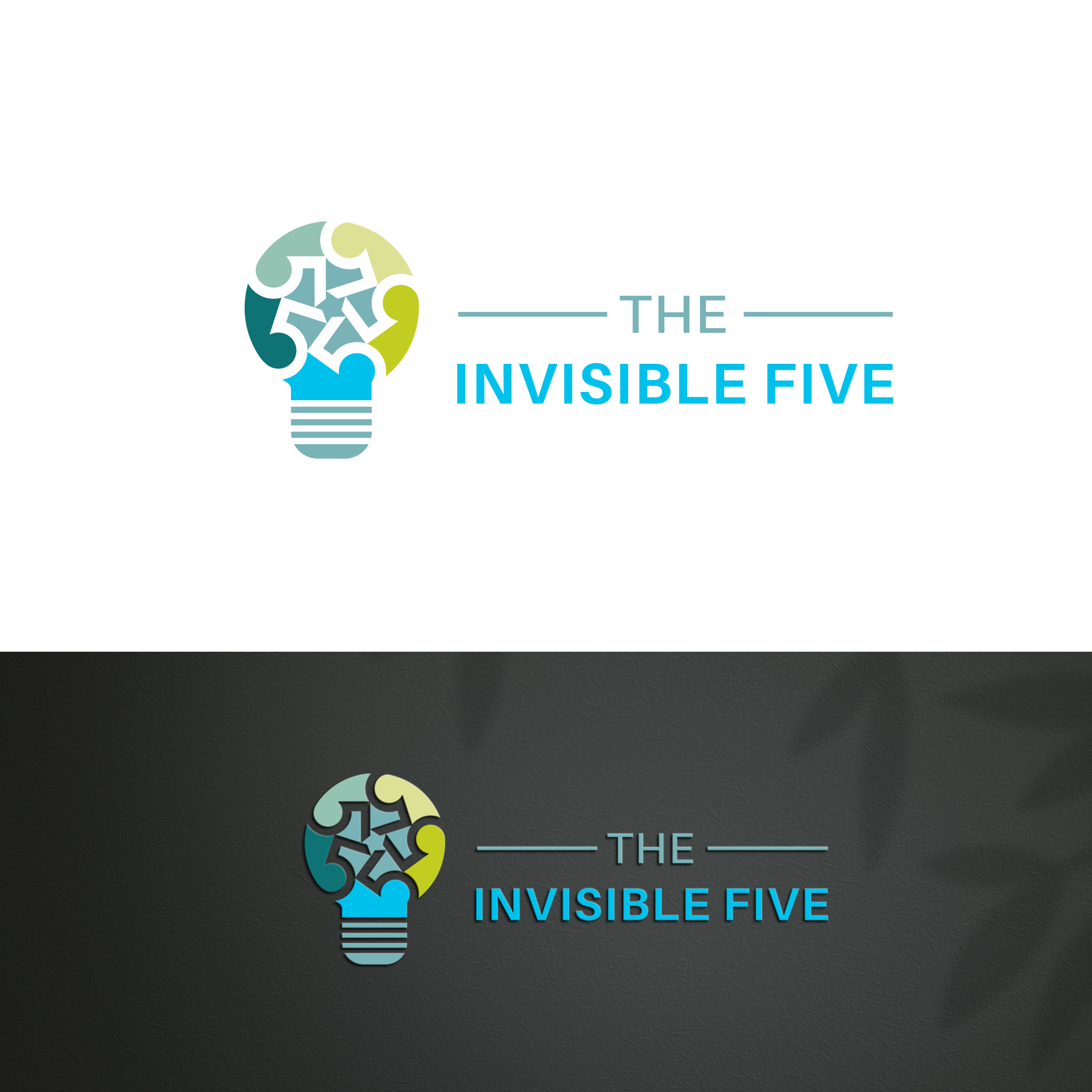 Elegant, Playful Logo Design for The Invisible Five by SHADMIN SHAKIB ...
